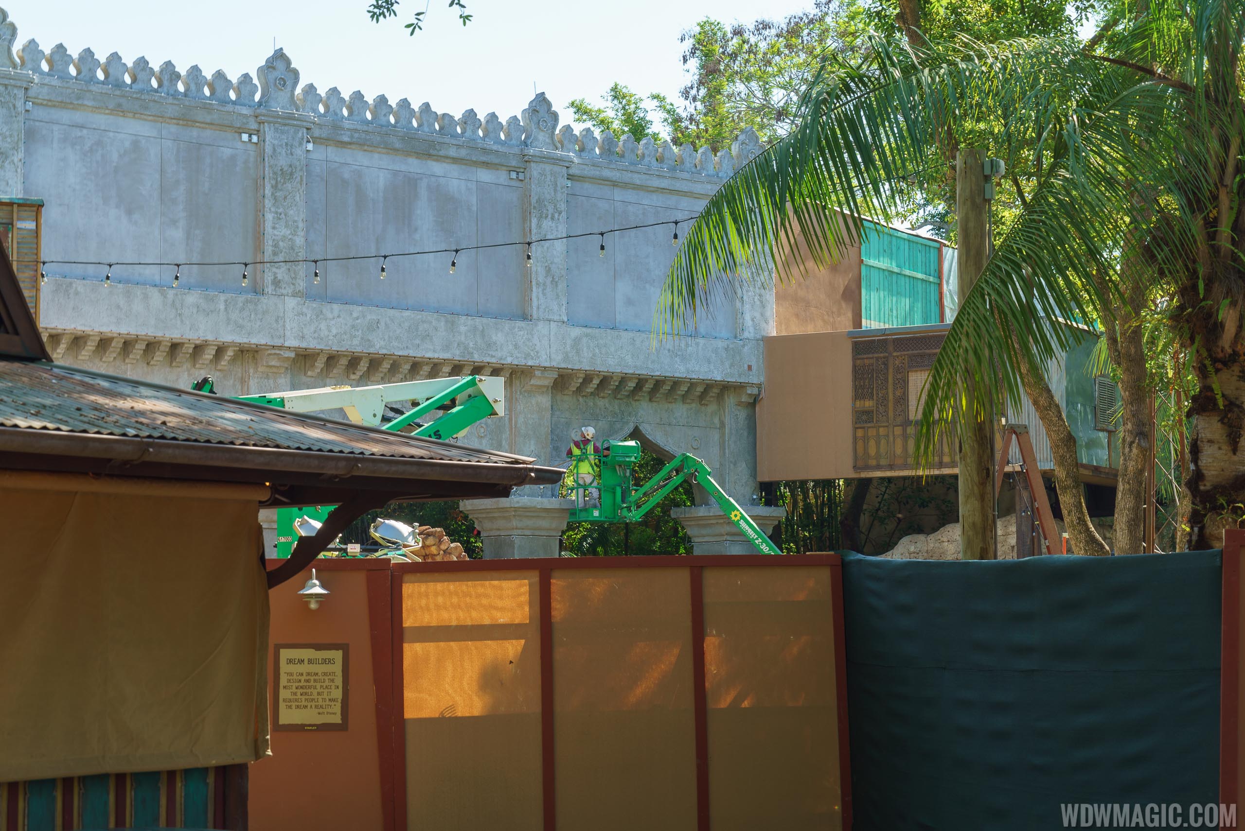 Caravan Stage entrance construction - Photo 2 of 9
