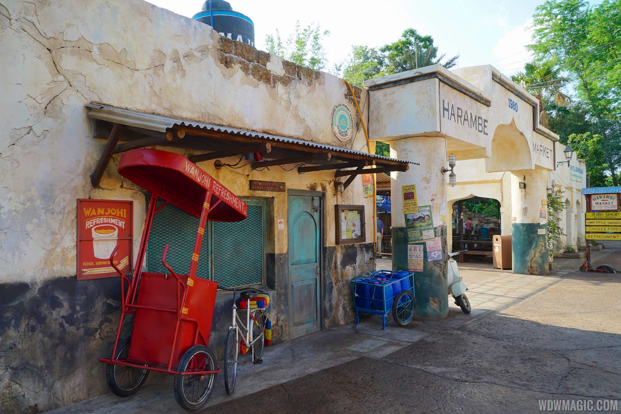 PHOTOS and VIDEO - Walkthrough of the new Harambe Market at Disney's ...