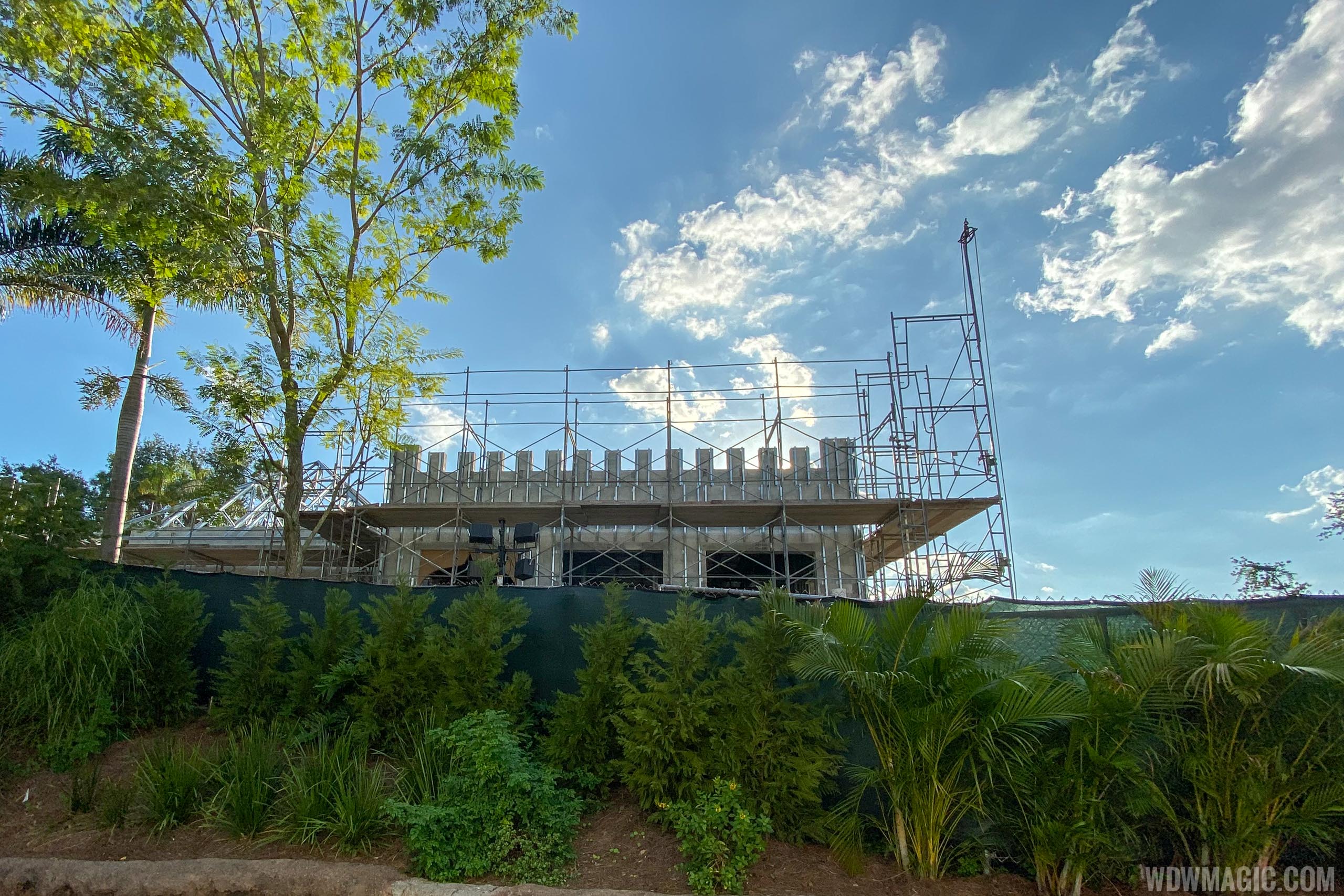 Club 33 Lounge construction at Disney's Animal Kingdom - September 2019 ...
