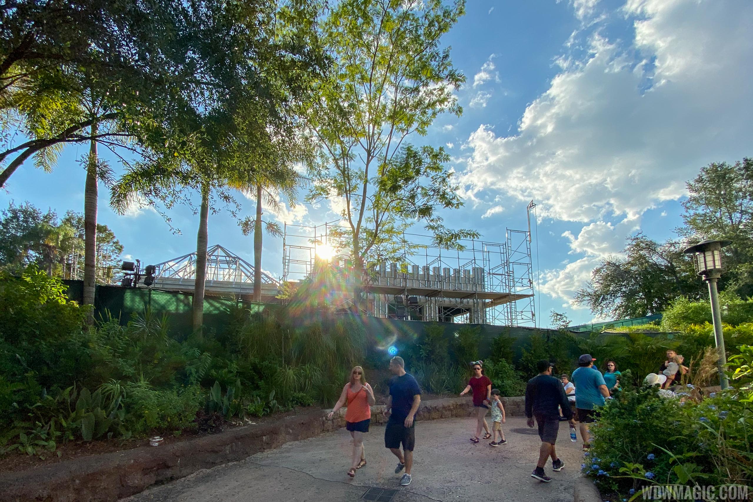 Club 33 Lounge construction at Disney's Animal Kingdom - September 2019 ...