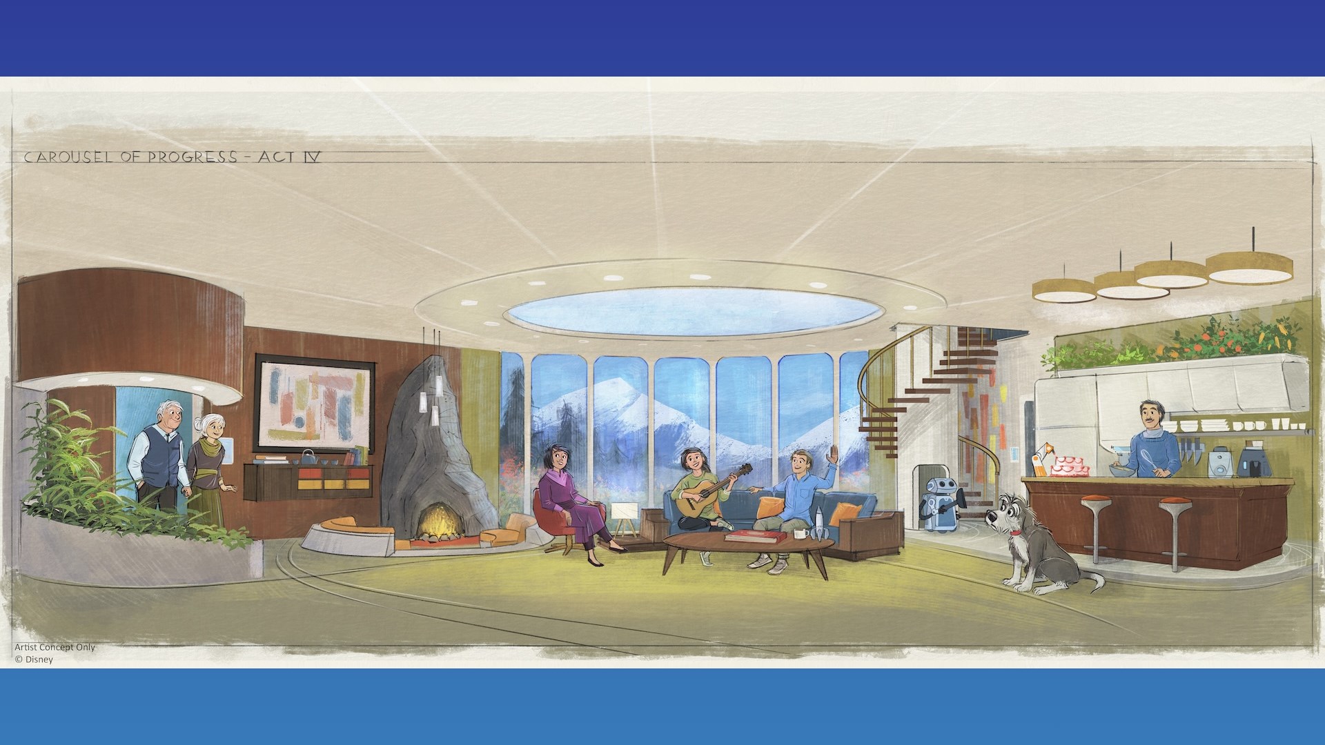 Carousel of Progress Update Concept Art