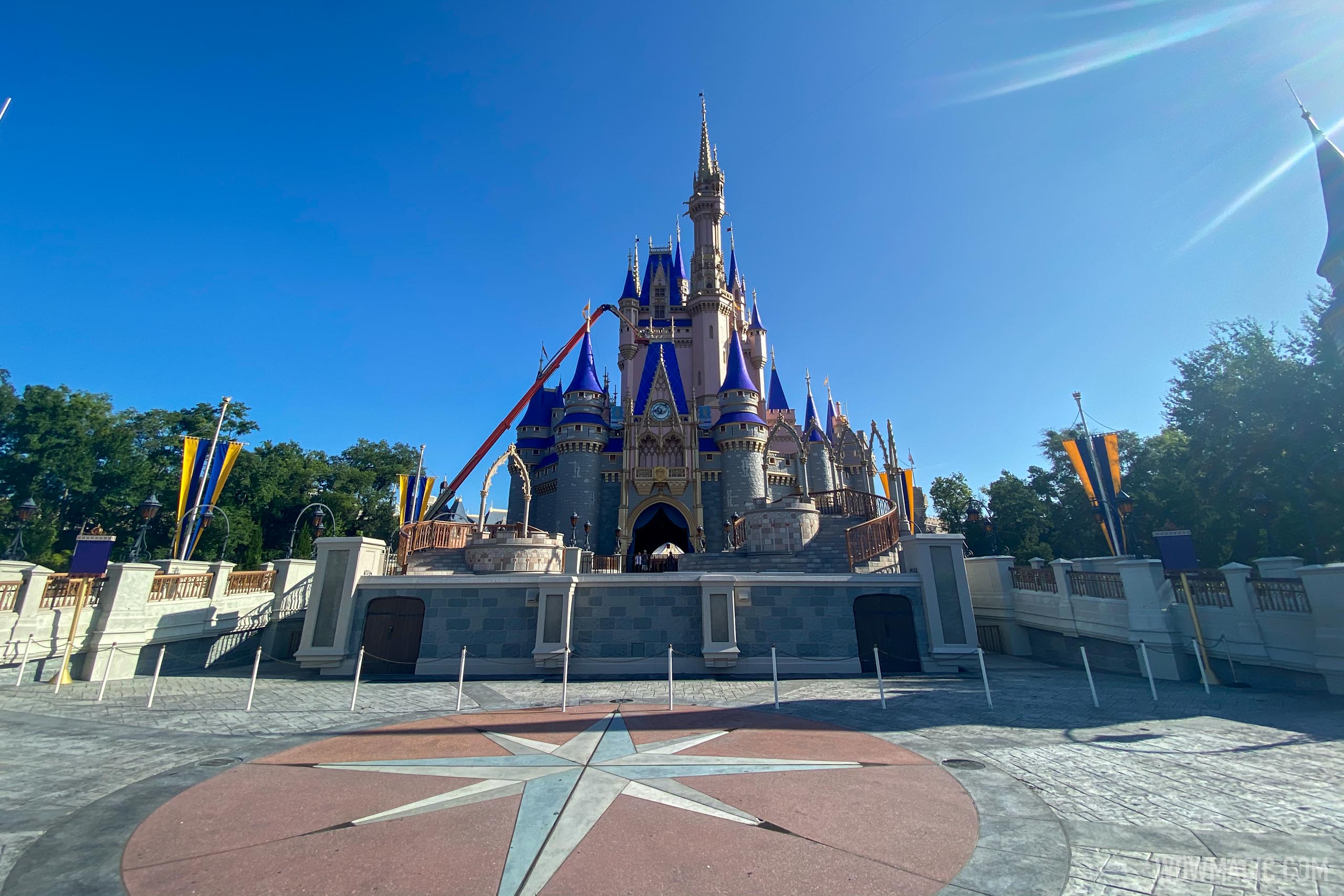 PHOTOS - First look at the nearly complete Cinderella Castle color ...