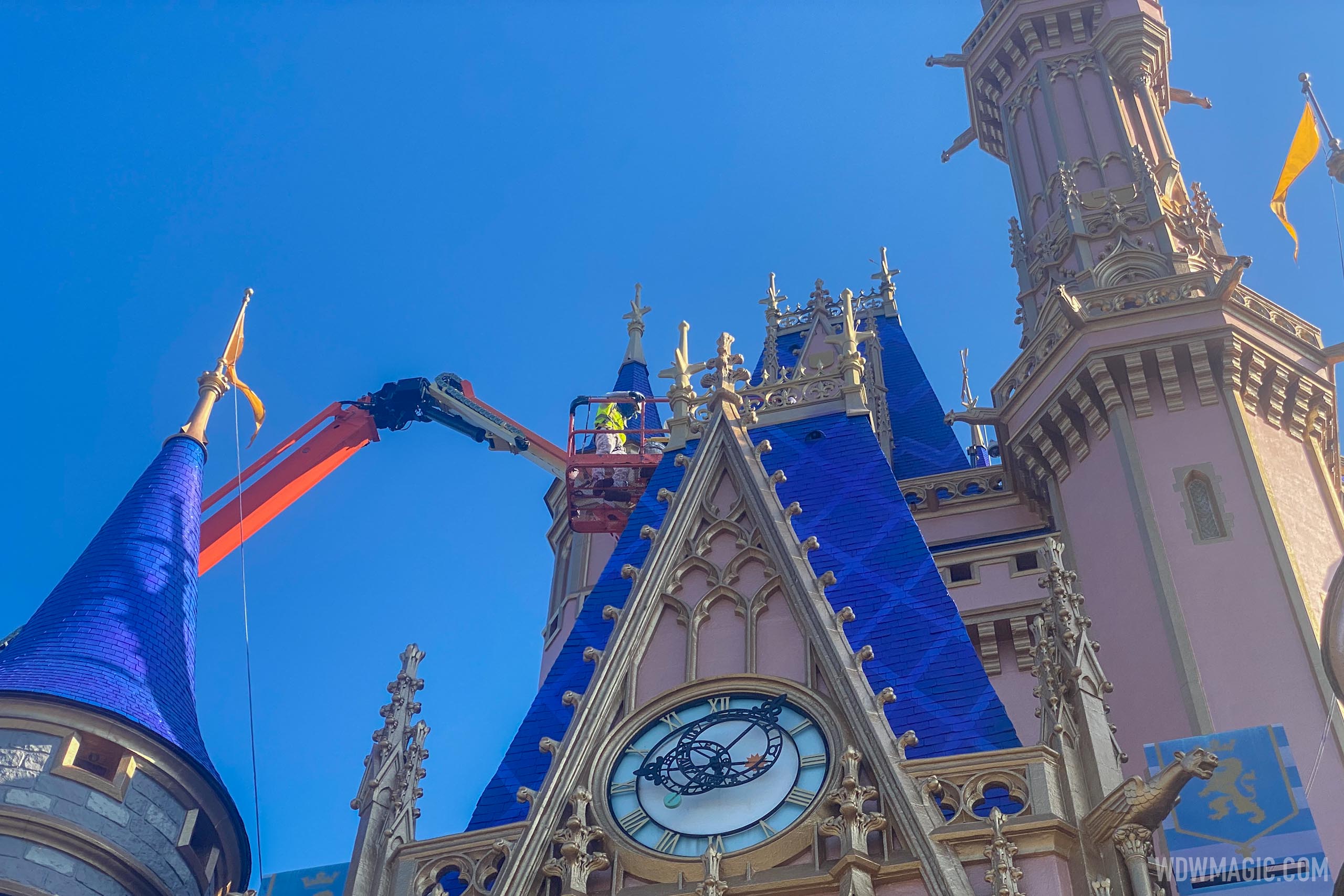 PHOTOS - First look at the nearly complete Cinderella Castle color ...