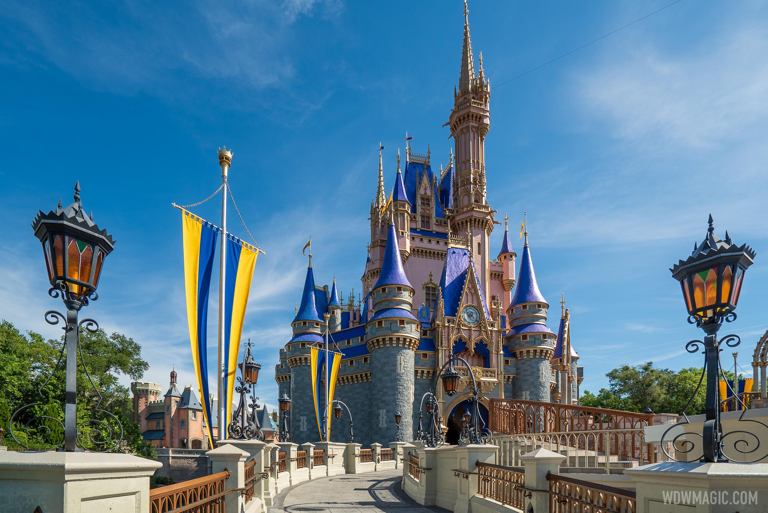PHOTOS - A detailed look at the Magic Kingdom's completed Cinderella ...