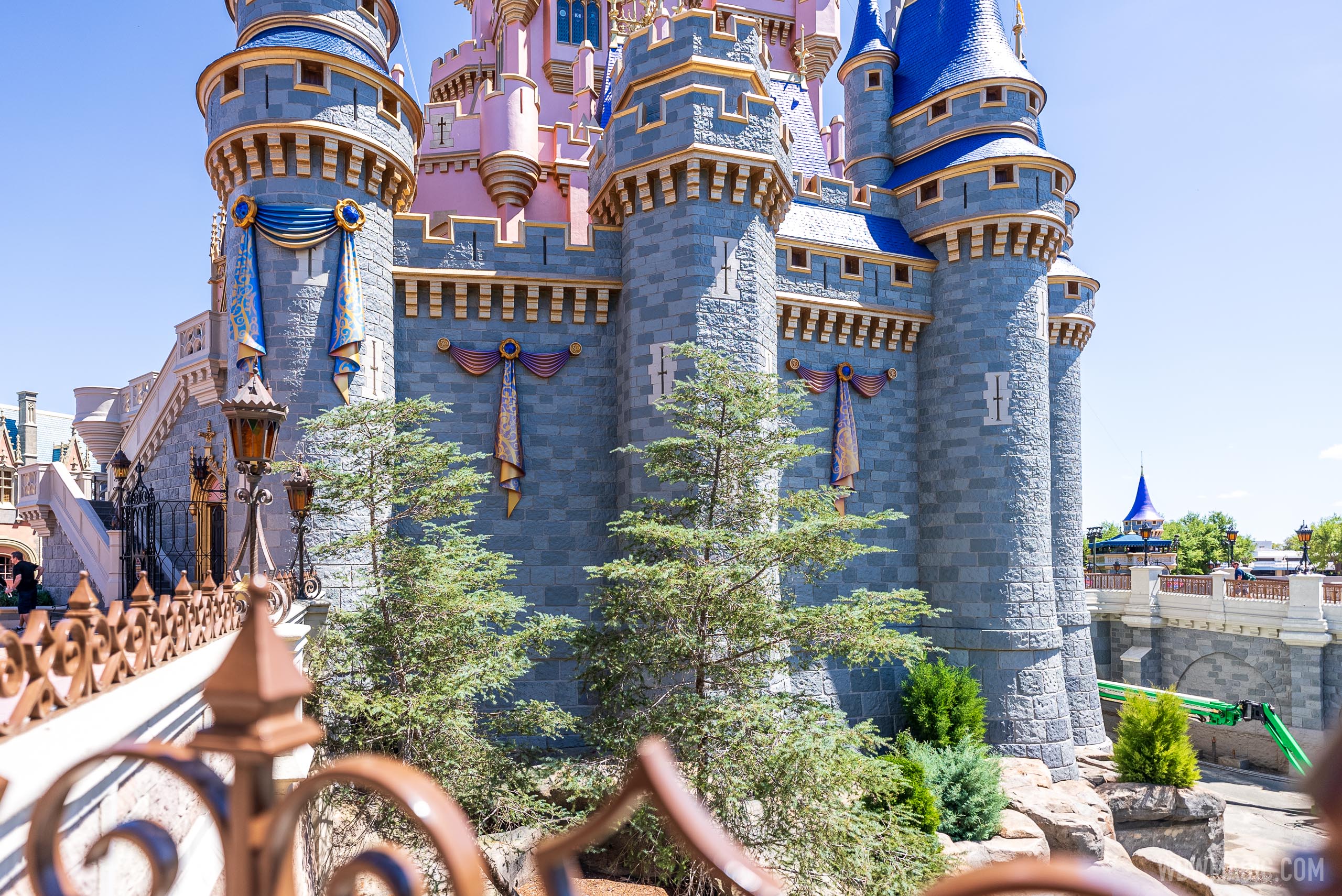 50th anniversary Cinderella Castle additions - March 19 2021 - Photo 6 of 8