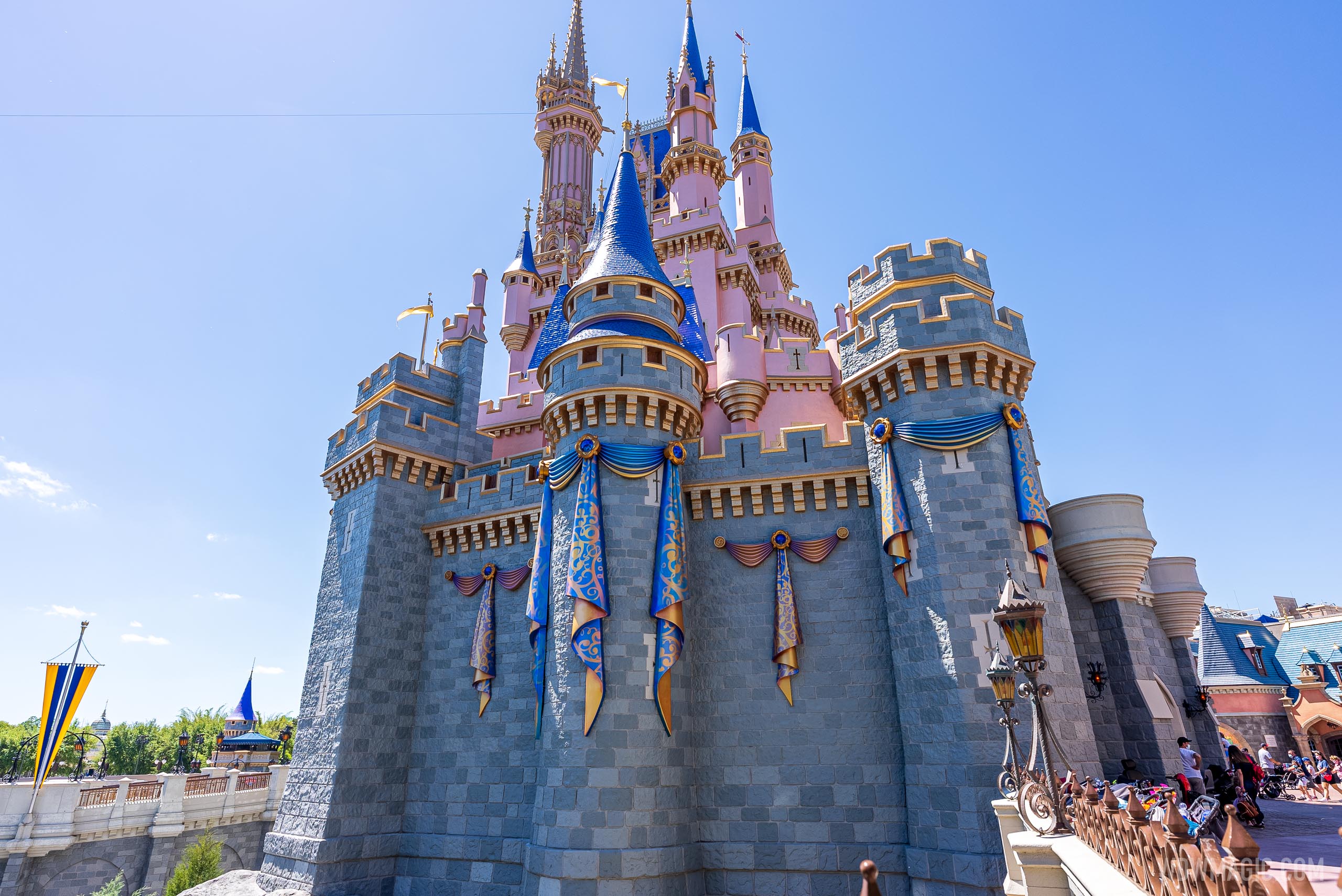 50th anniversary Cinderella Castle additions - March 19 2021 - Photo 2 of 8