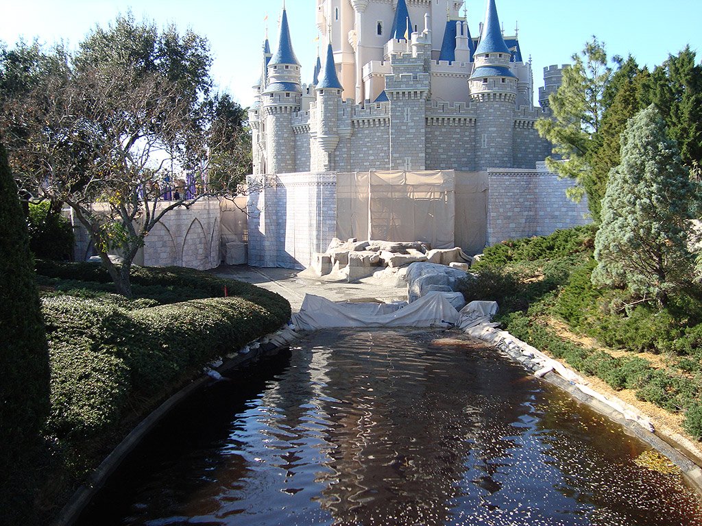 Cinderella Castle refurbishment photo update - water returning and ...