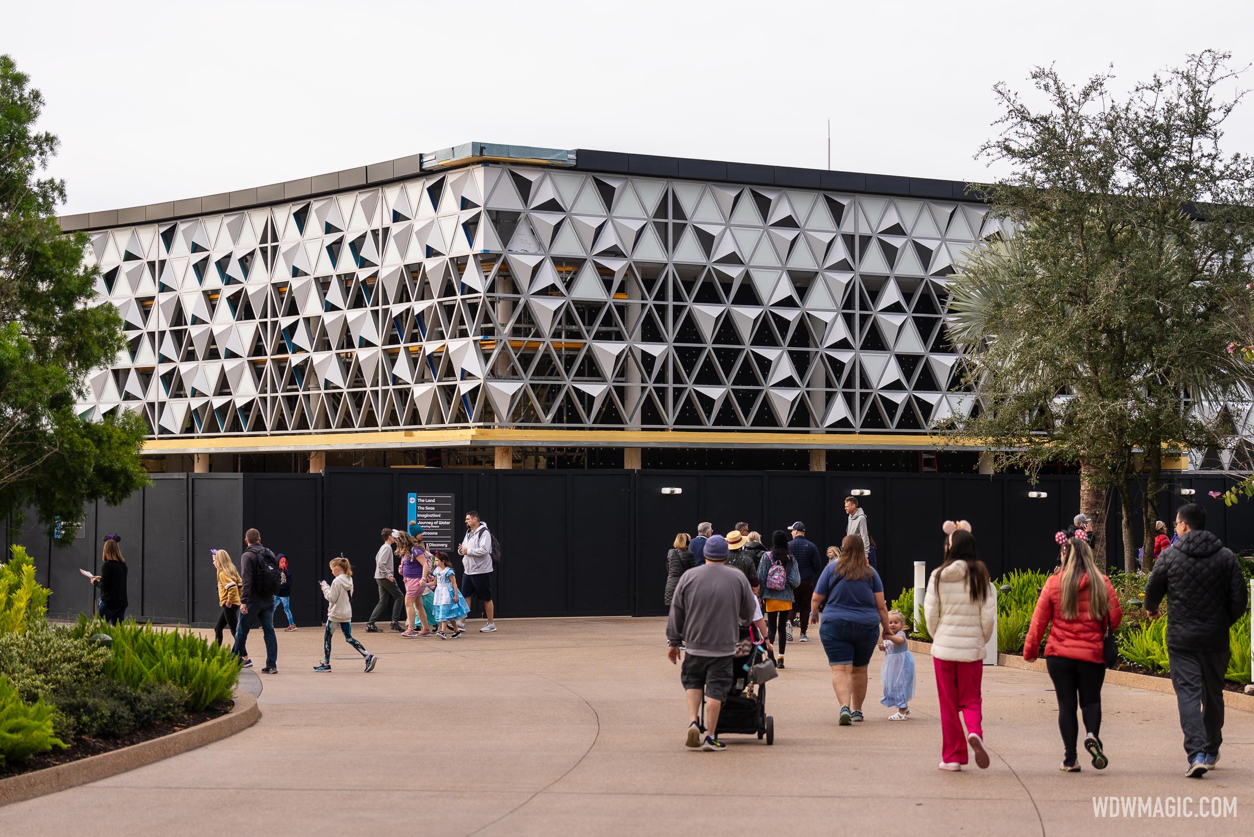 CommuniCore Hall construction - January 25 2024