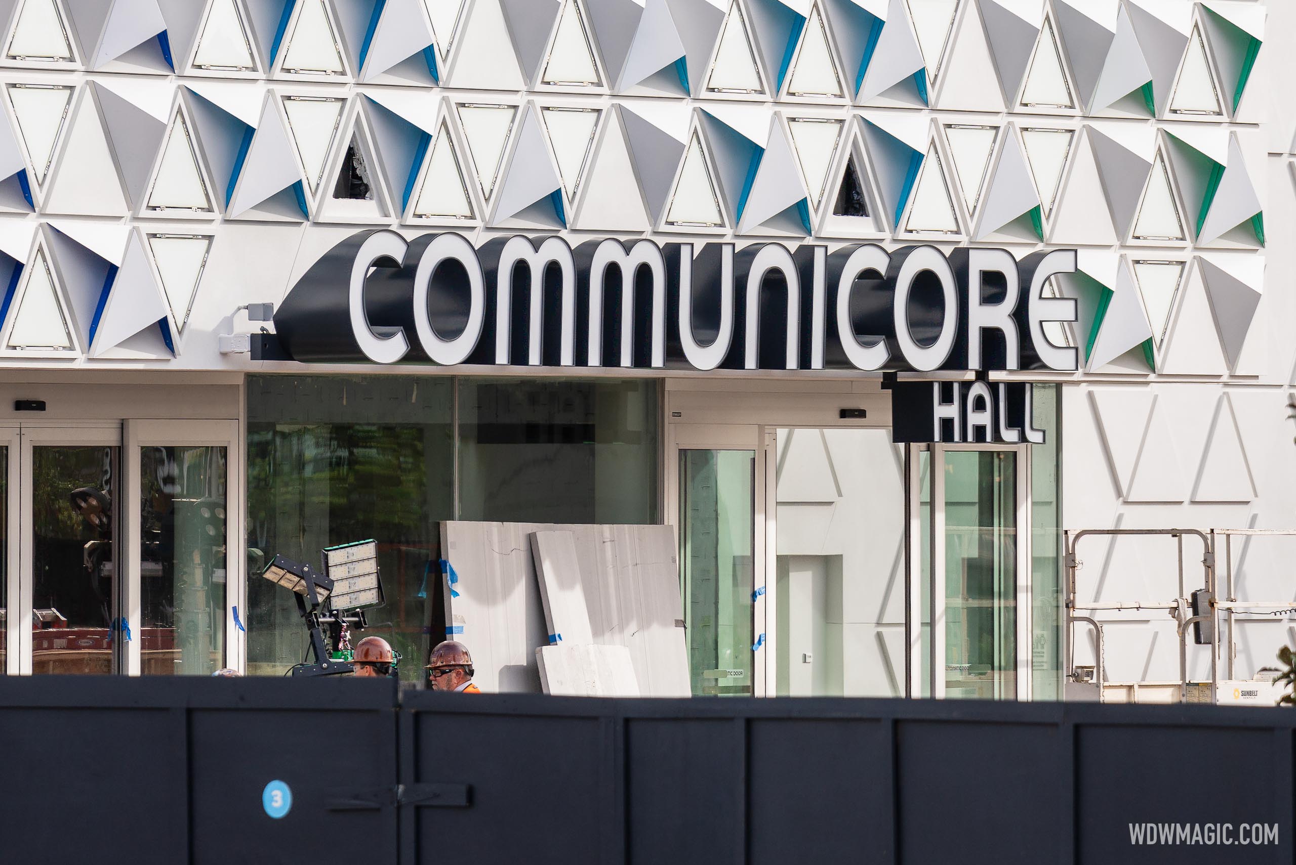 CommuniCore Hall construction - April 1 2024