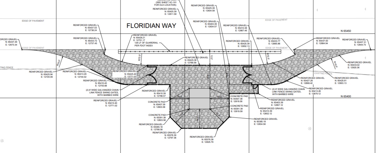Magic Kingdom perimeter firework launch pad permit plans - Photo 2 of 3