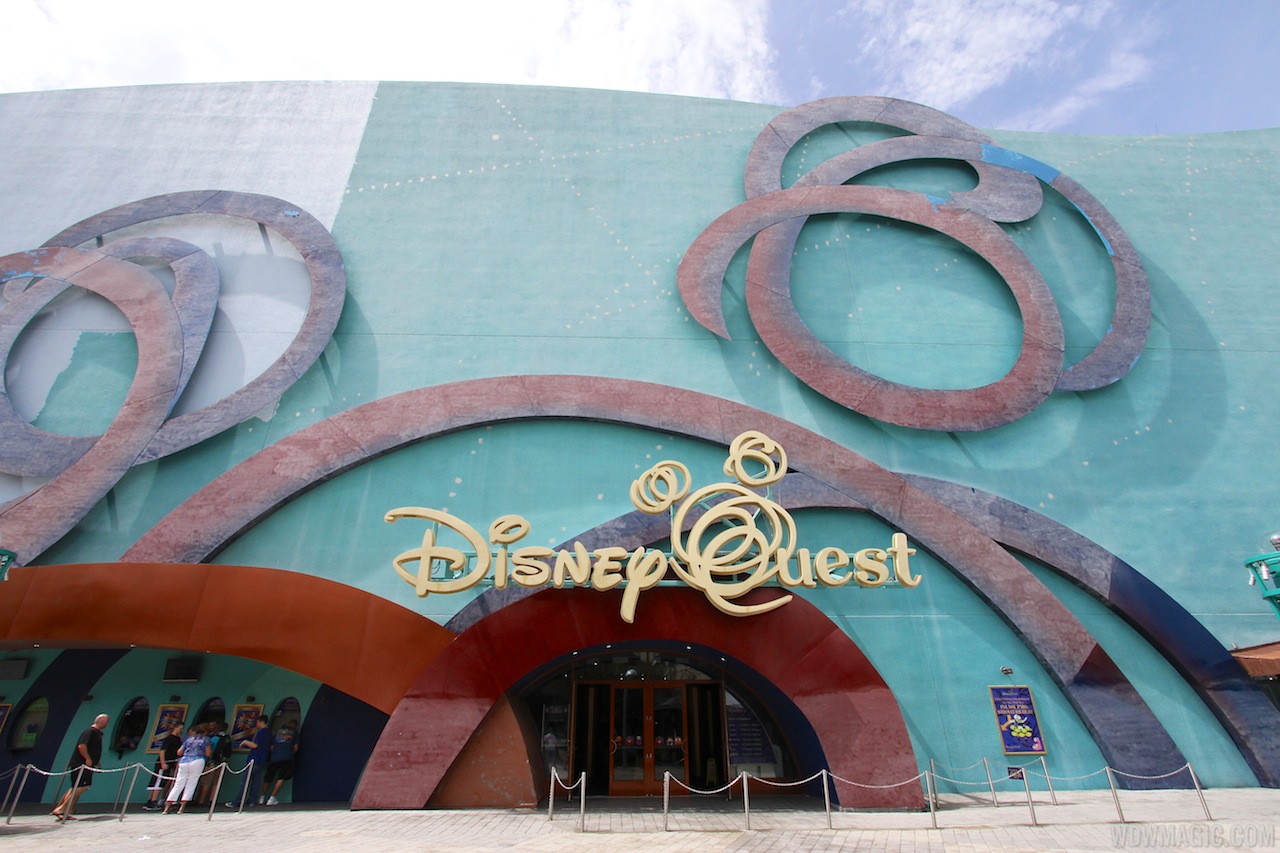 PHOTOS - Disney Quest at Downtown Disney West Side getting new paint job