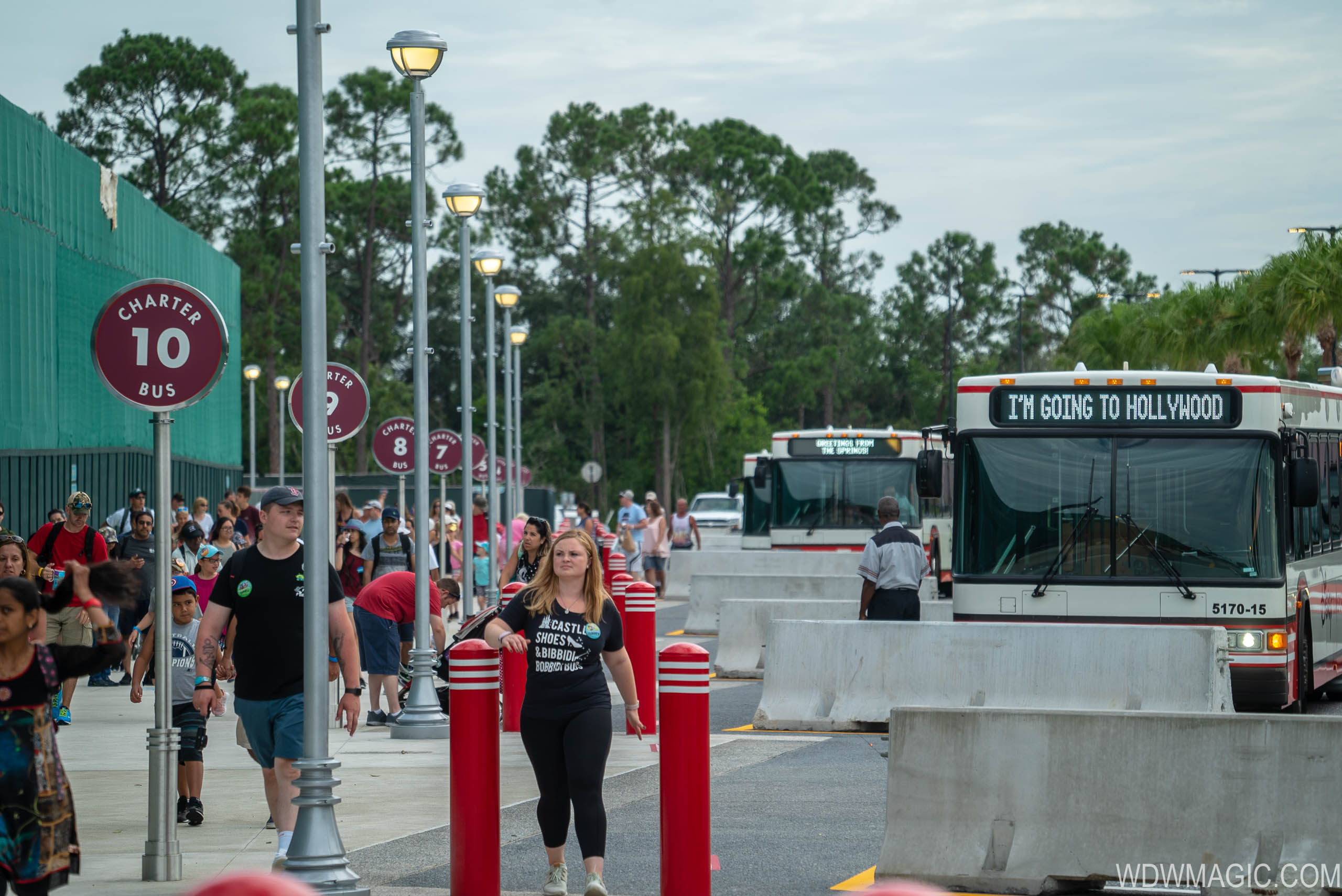 Original Bus loop now closed at Disney's Hollywood Studios bus stops ...