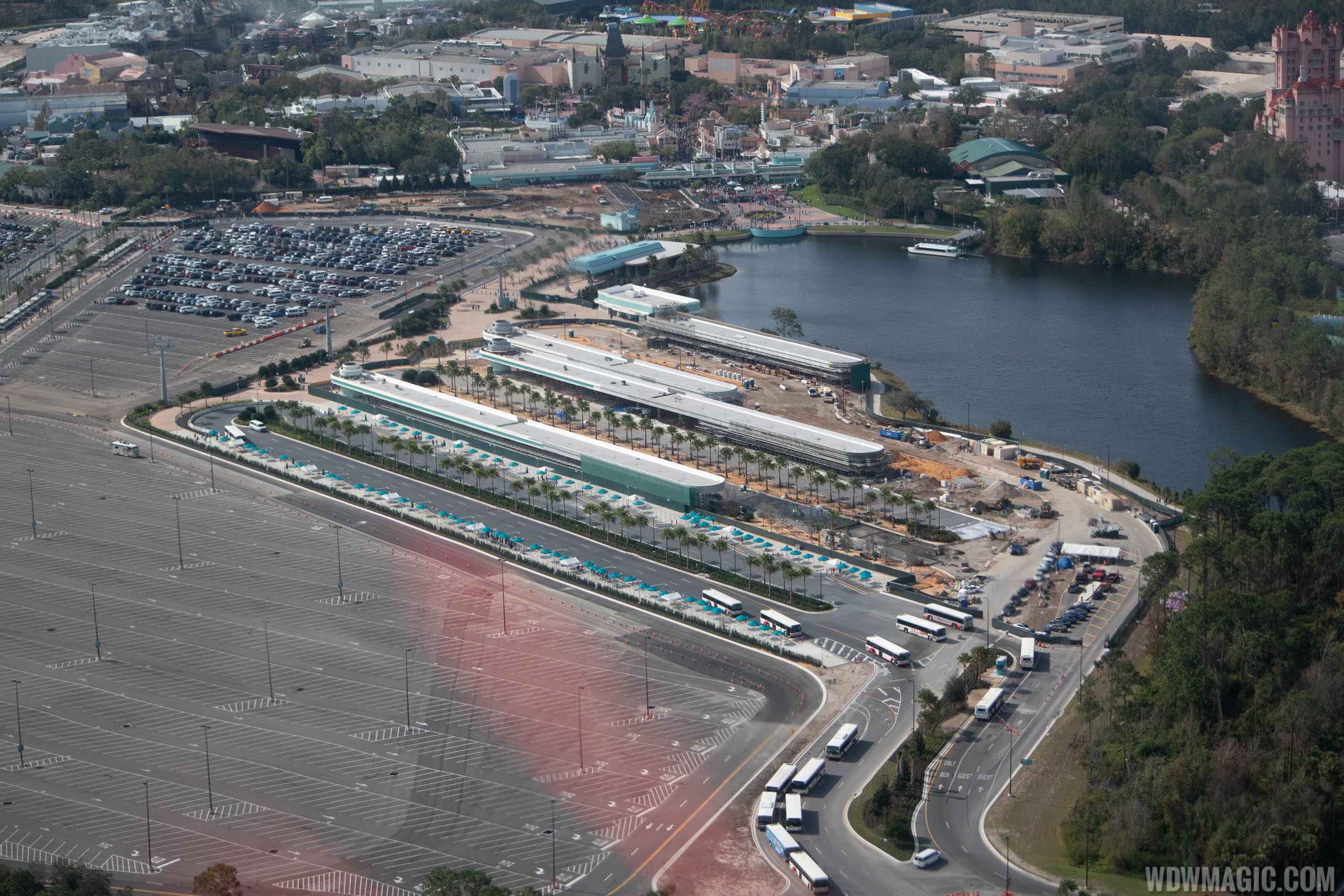 Disney's Hollywood Studios main entrance construction - January 2019 ...