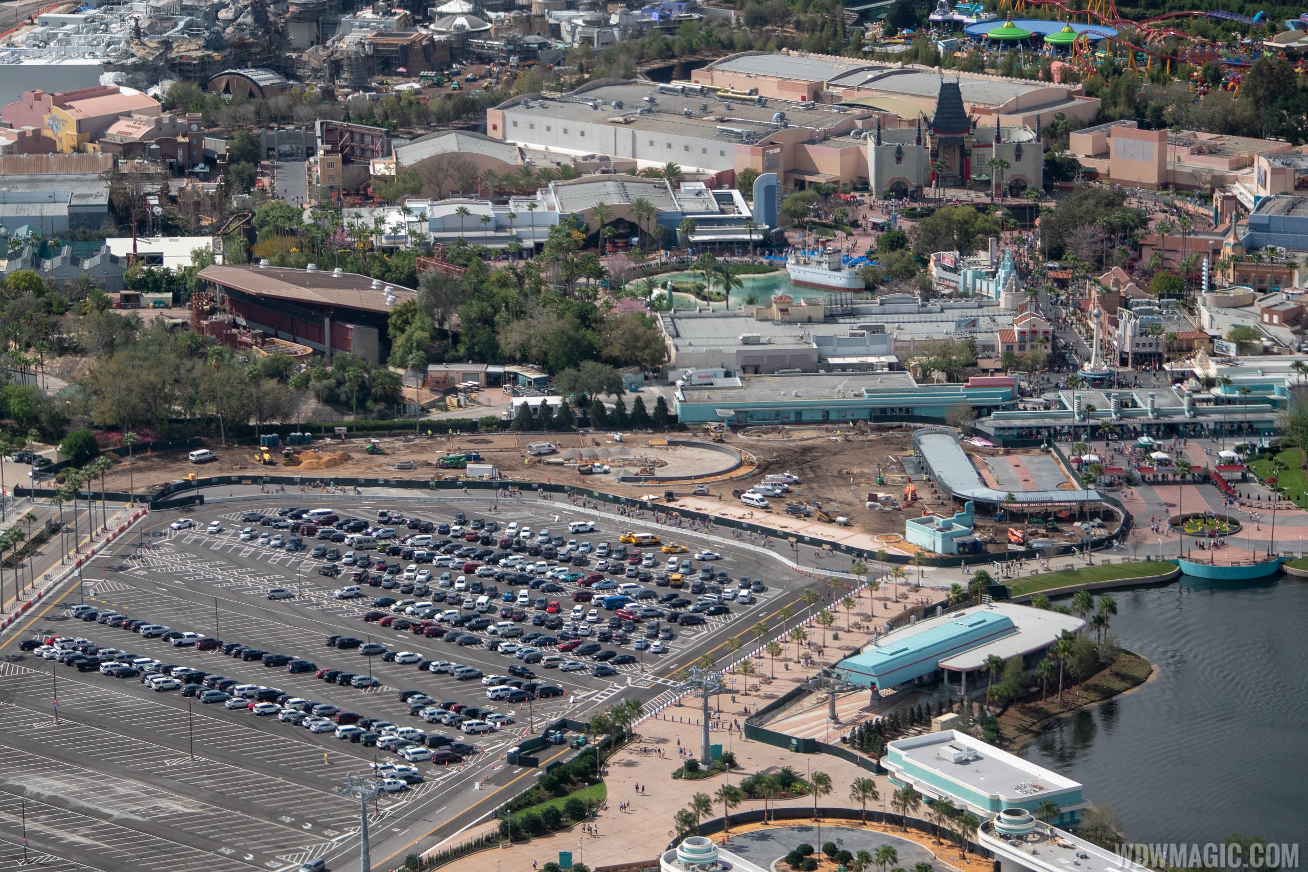 Disney's Hollywood Studios main entrance construction - February 2019 ...