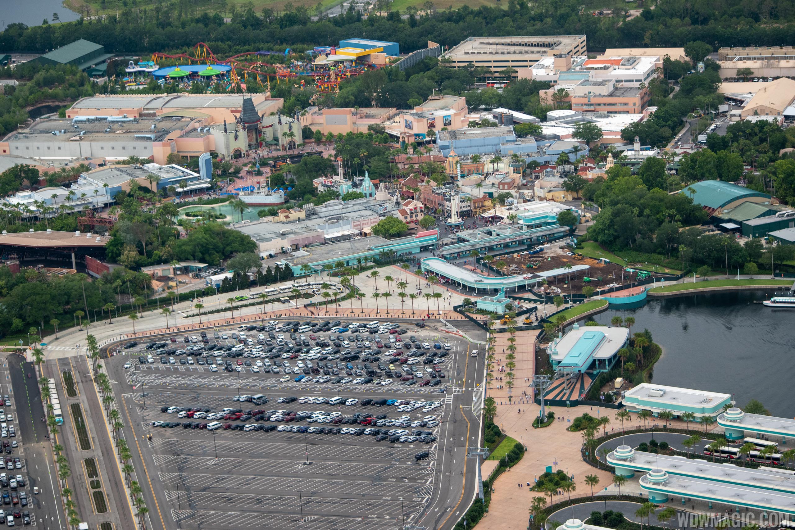 PHOTOS - Aerial view of the new Disney's Hollywood Studios entrance ...