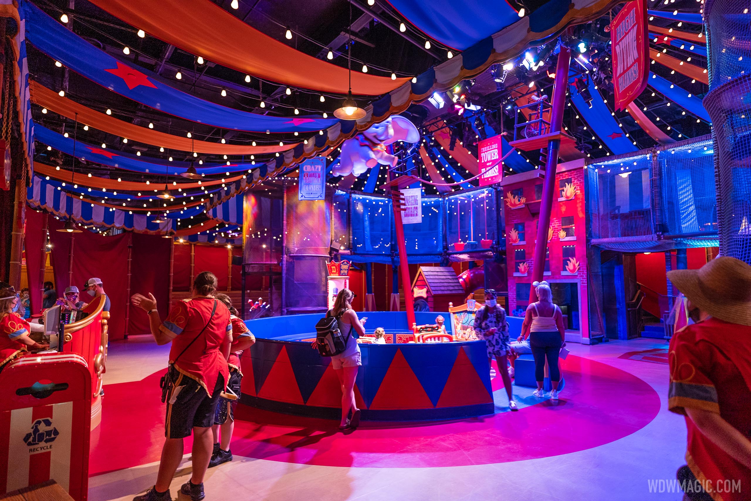 Dumbo queue indoor playground reopens - June 7 2021 - Photo 4 of 6