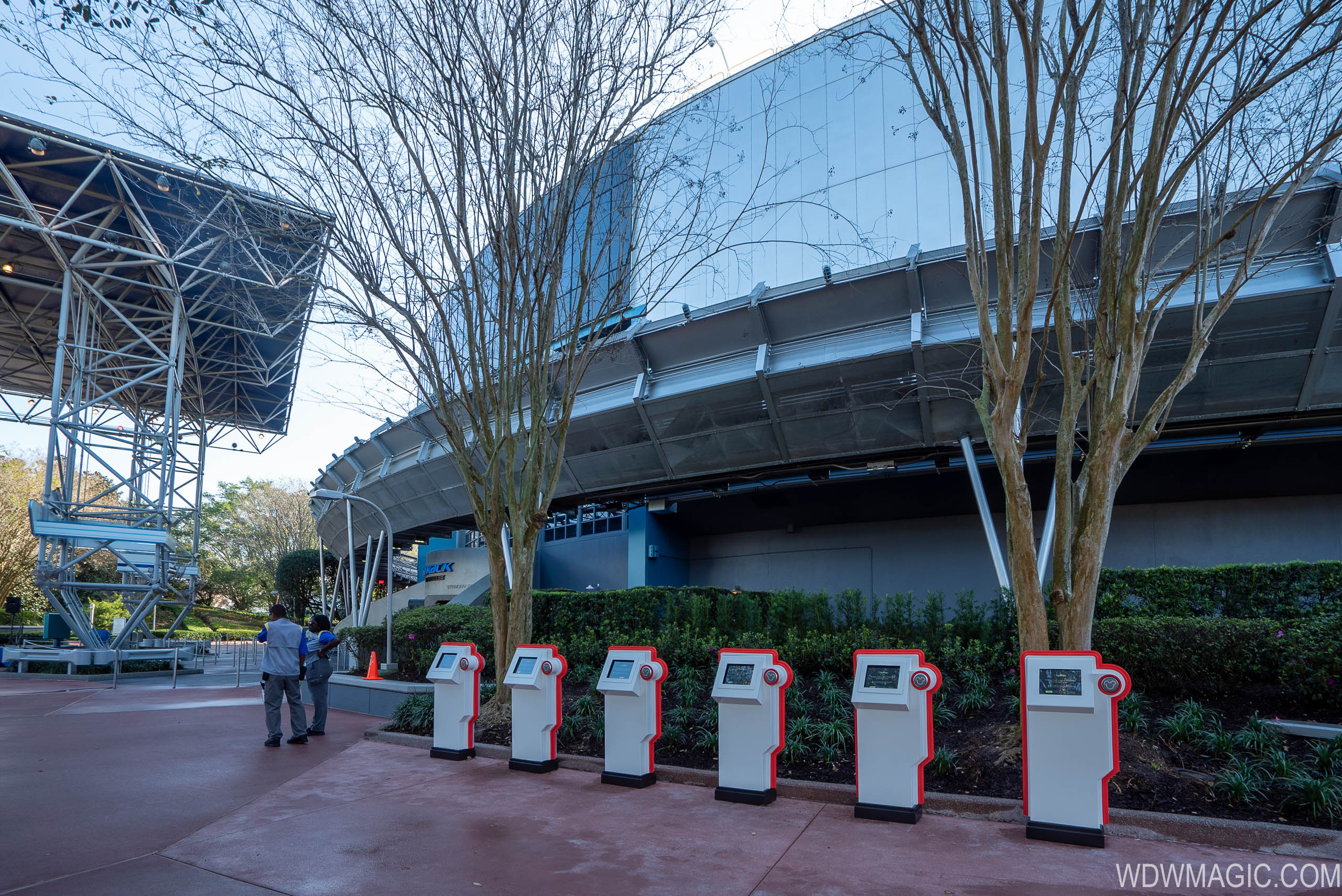 PHOTOS - Center of Future World now closed and eastern bypass walkway opens