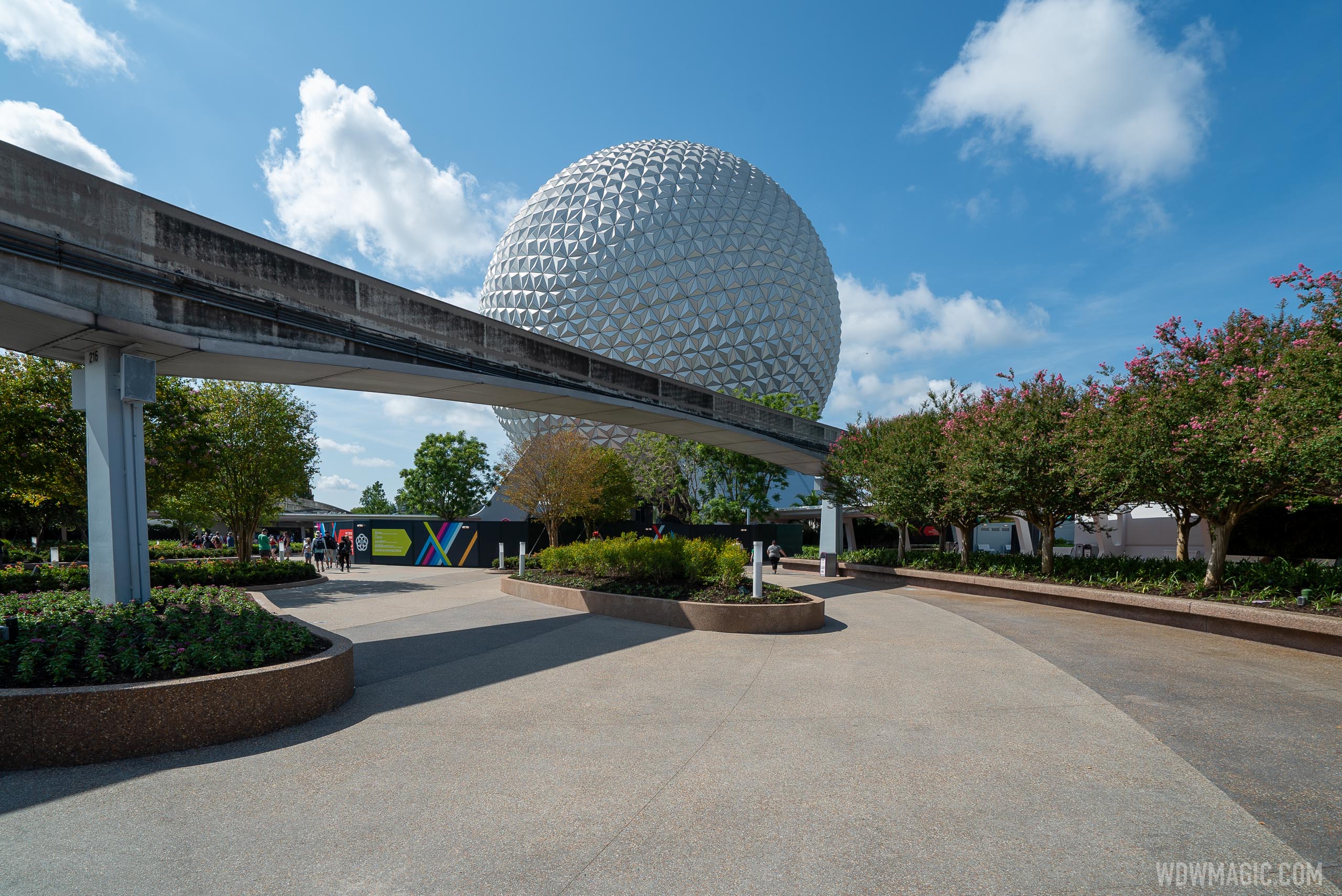 Epcot main entrance area - July 15 2020 - Photo 4 of 6