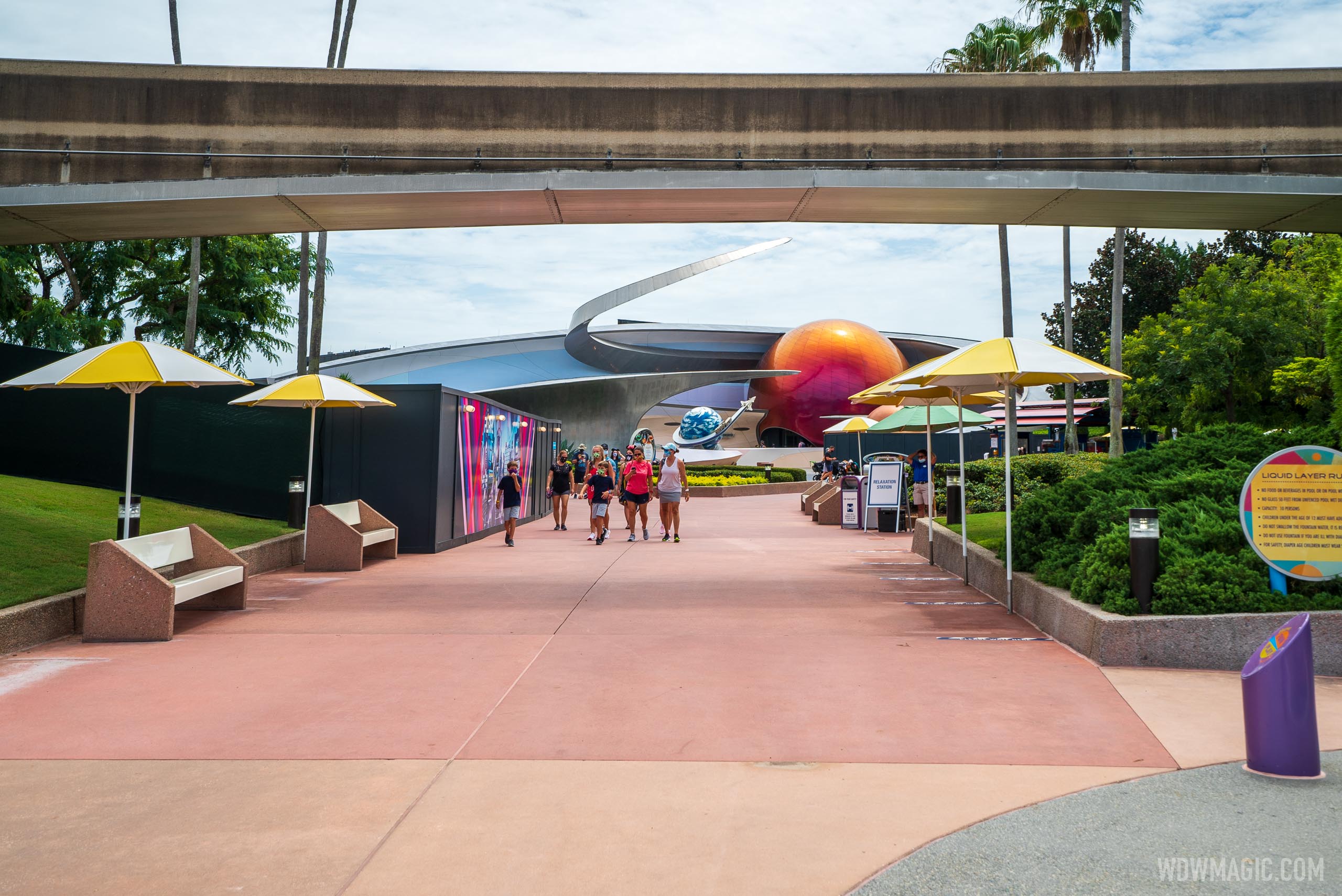 Walk-through of EPCOT July 29 2020 - Photo 10 of 28