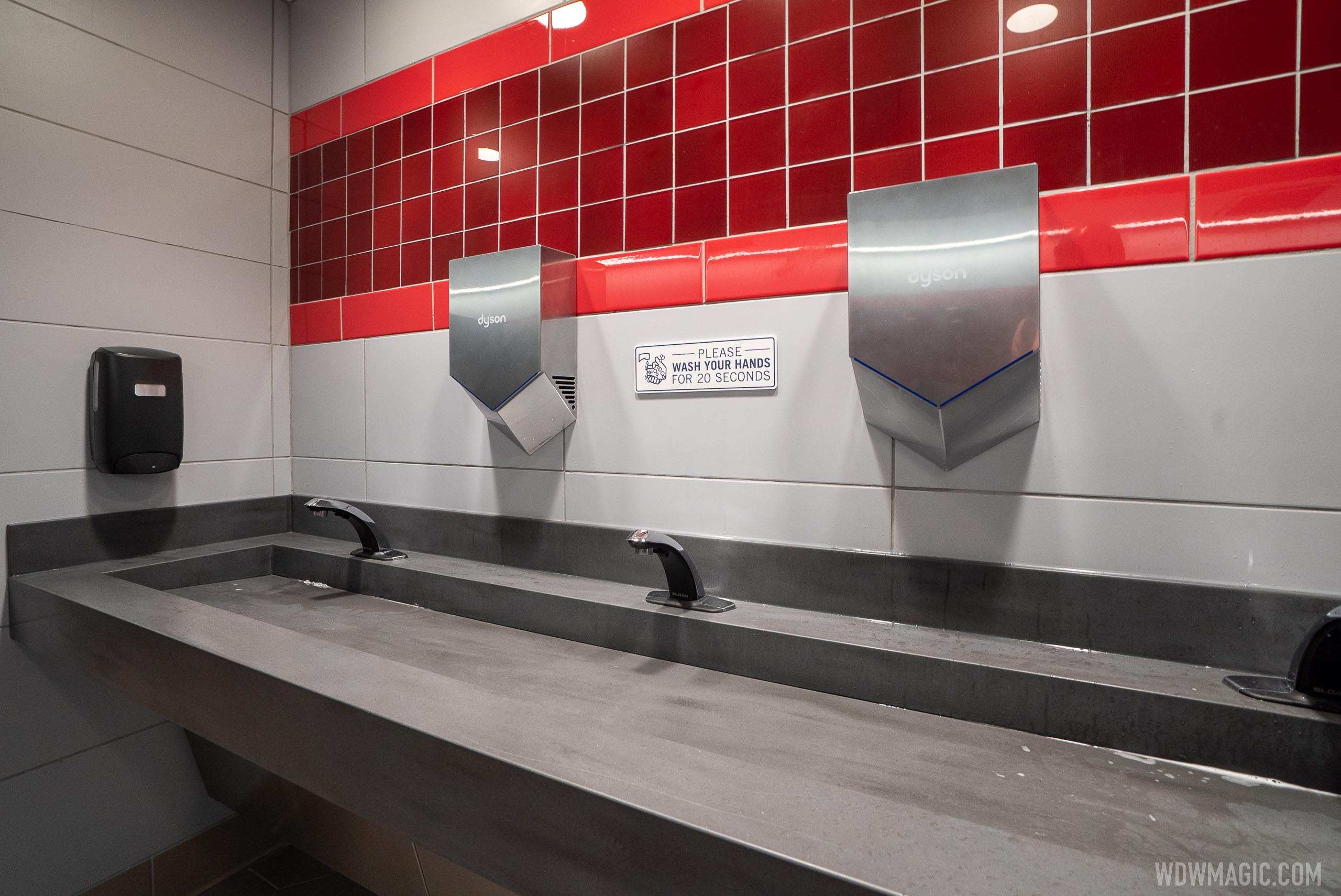 EPCOT Future World East restroom refurbishments - September 18 2020 ...