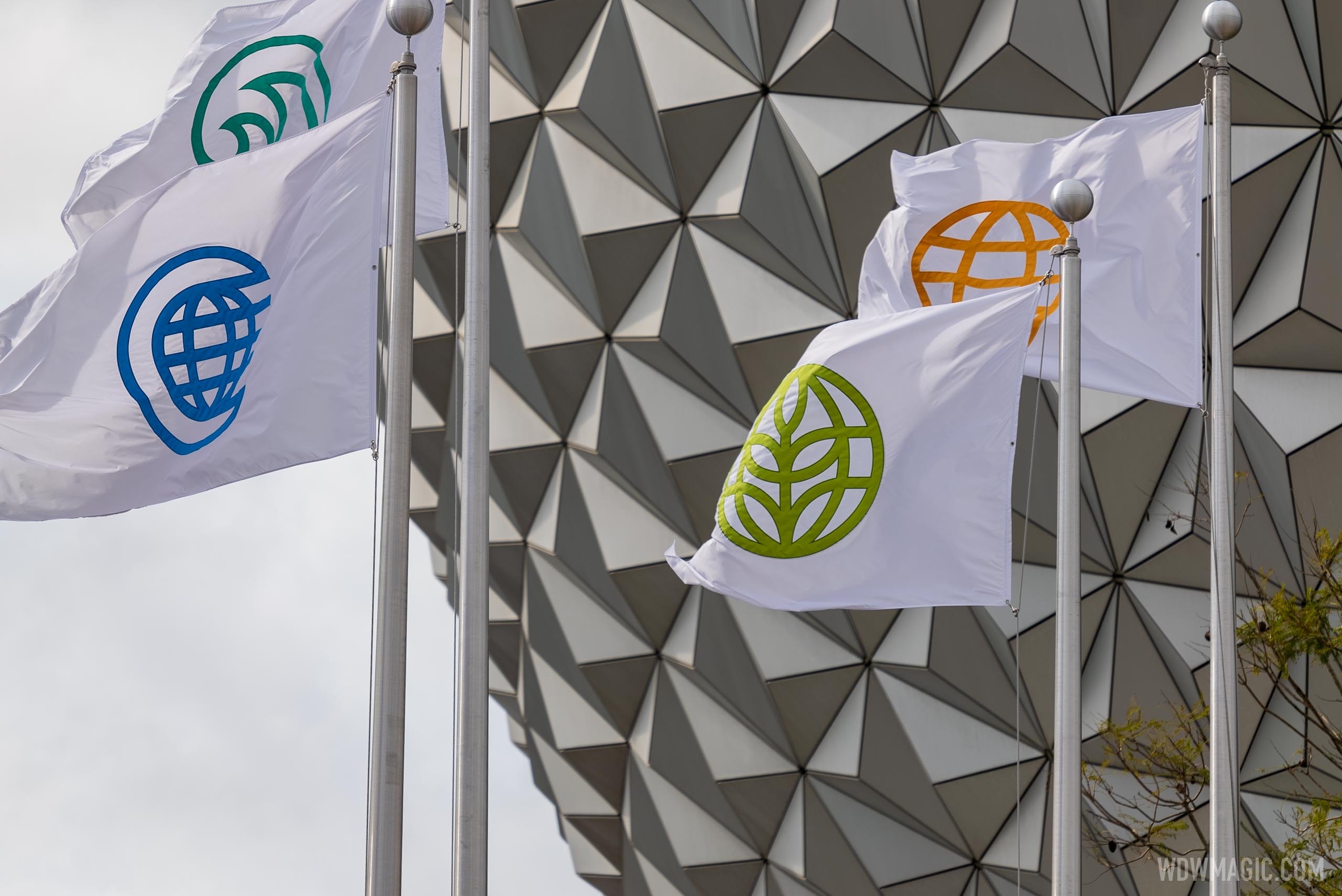 EPCOT main entrance flags - Photo 4 of 12