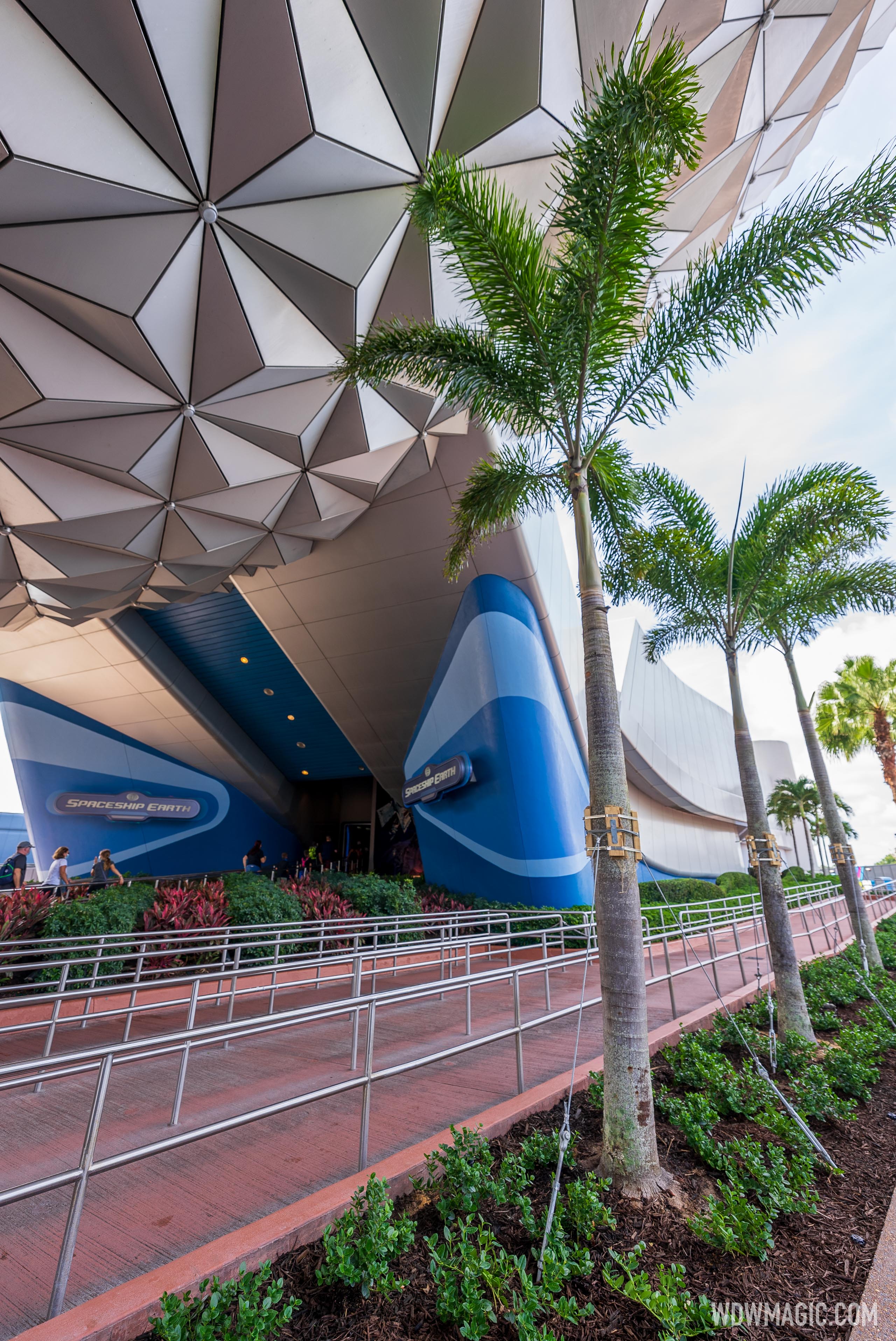 New landscaping around Spaceship Earth - August 2021 - Photo 6 of 6