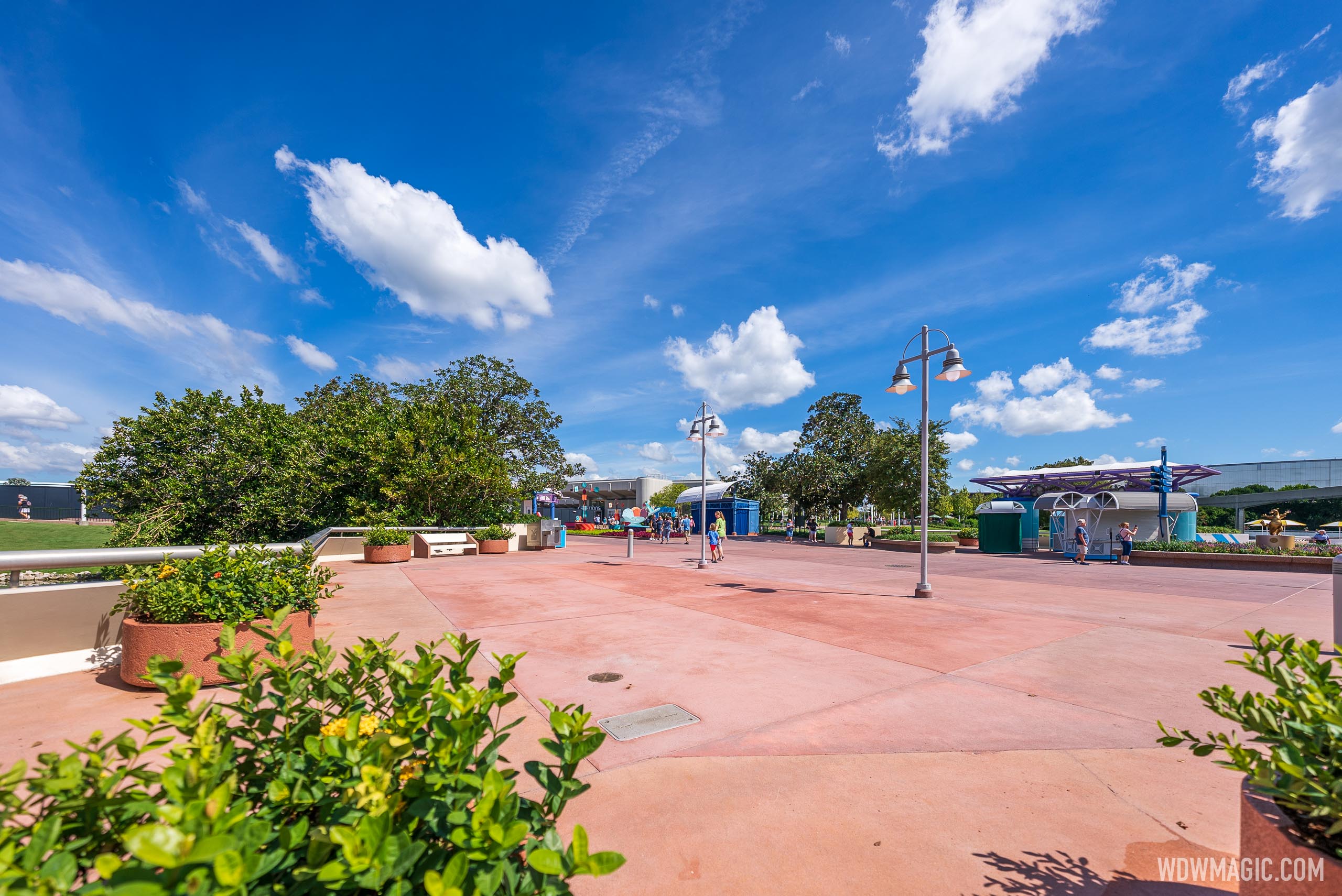 EPCOT bridge to World Showcase splash pad removed - Photo 3 of 5