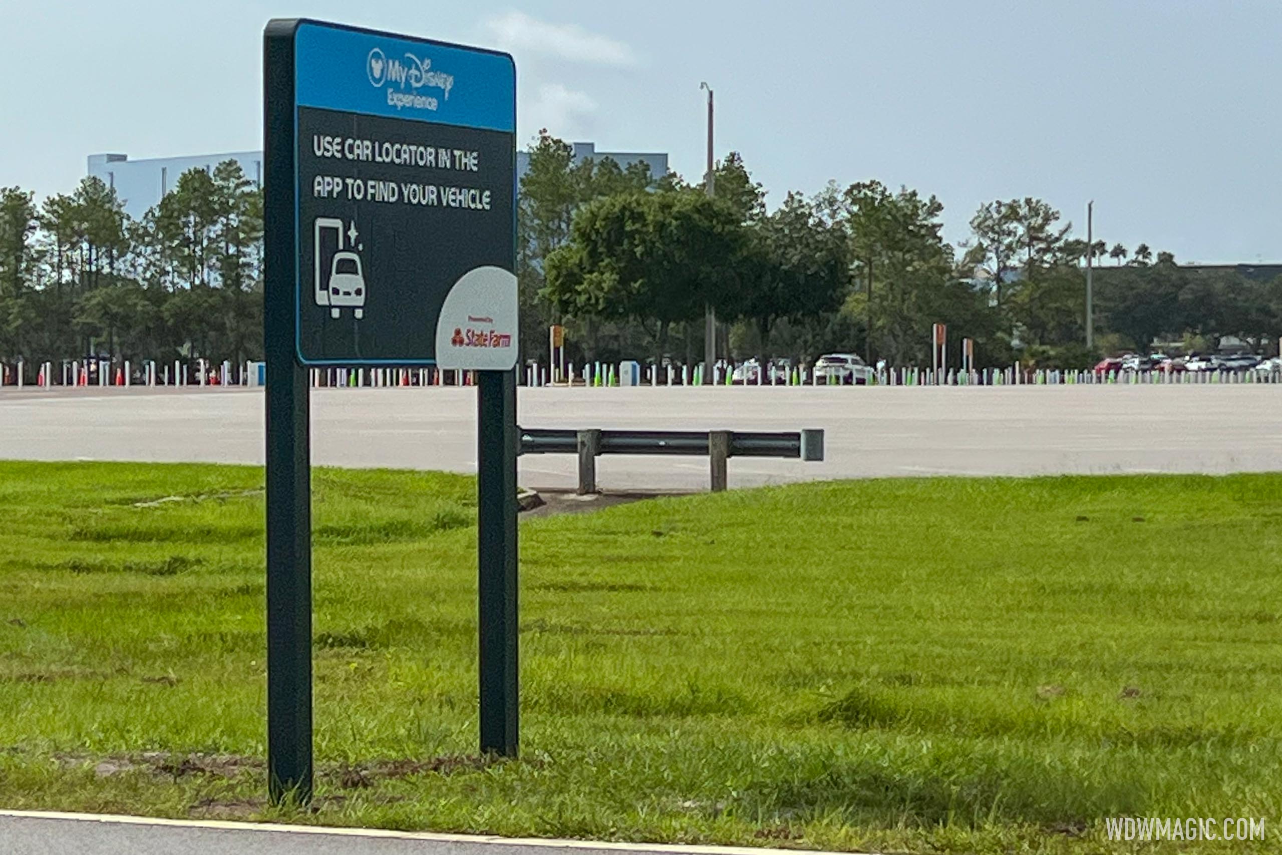 EPCOT parking lot resurfacing and upgrades - August 2022 - Photo 6 of 7