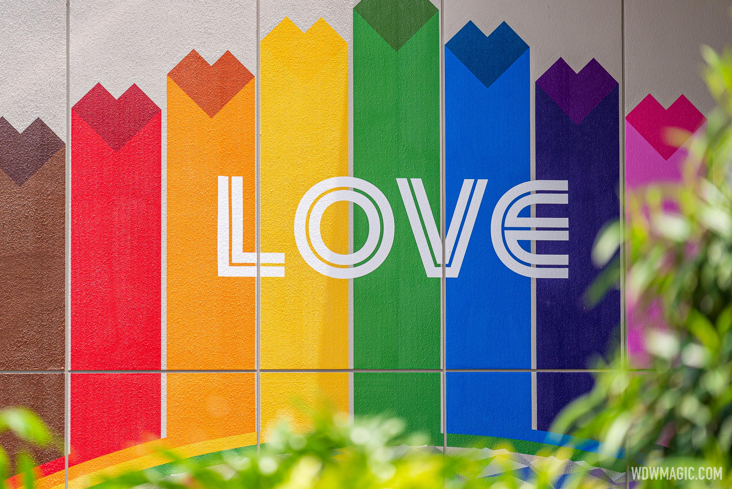PRIDE Mural at EPCOT 2023 - Photo 5 of 6