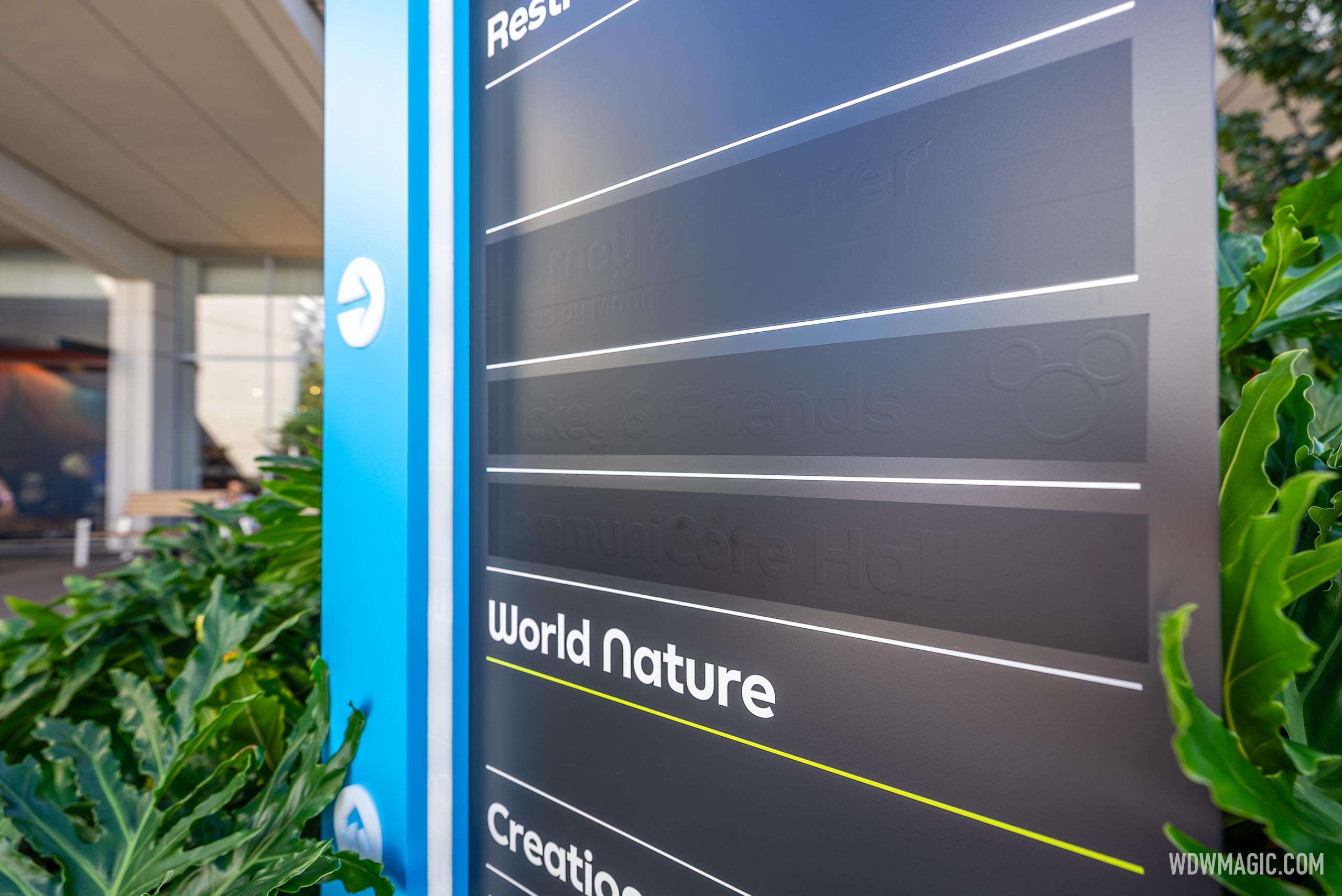 EPCOT World celebration directional signage - Photo 3 of 5