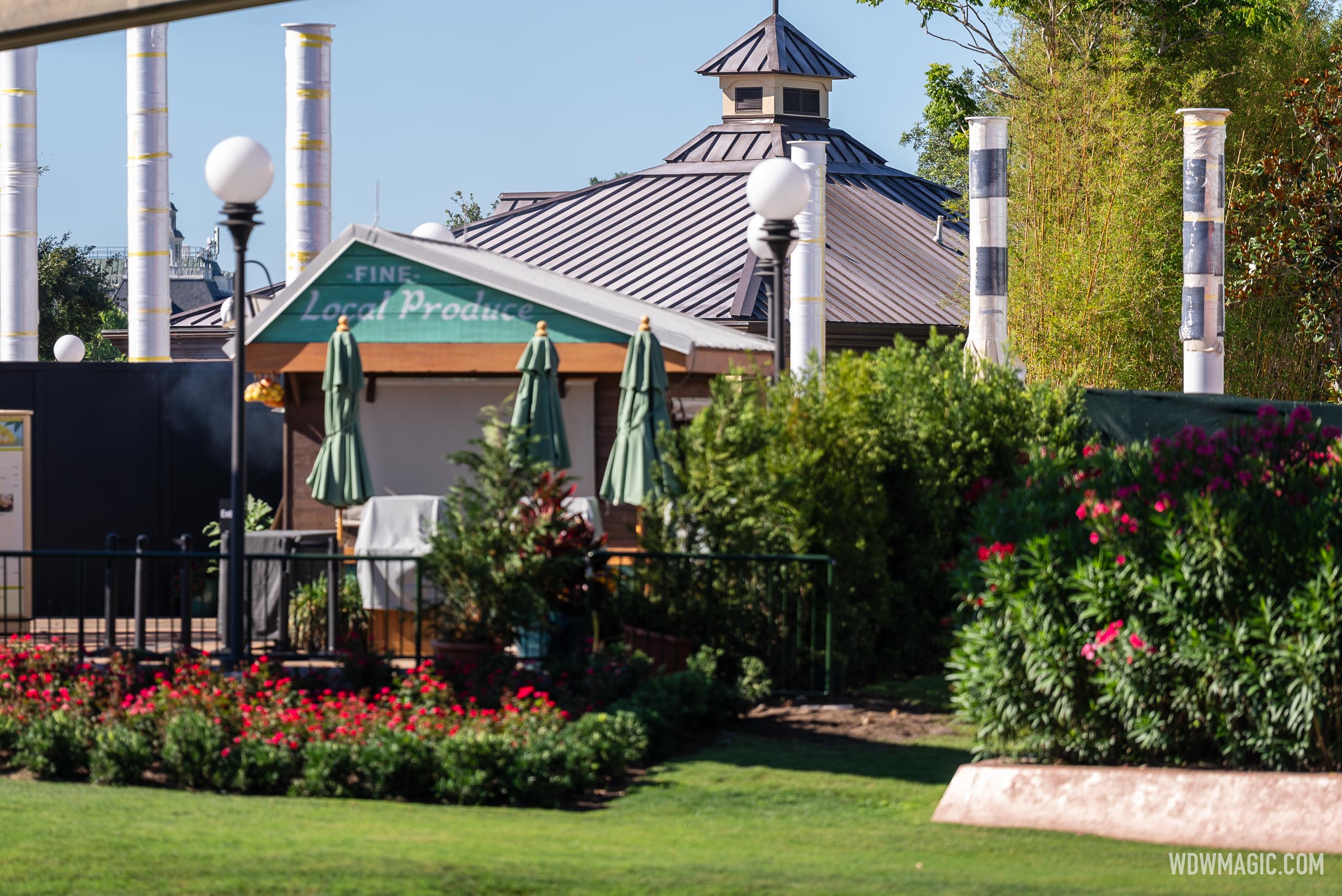 Rose Walk area construction - May 23, 2024 - Photo 1 of 4