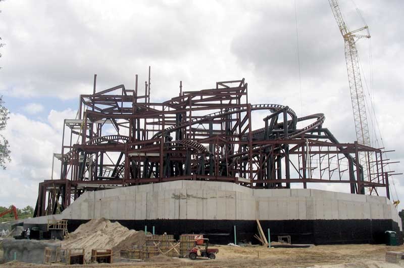 Expedition Everest construction update