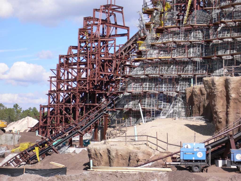 Expedition Everest construction update