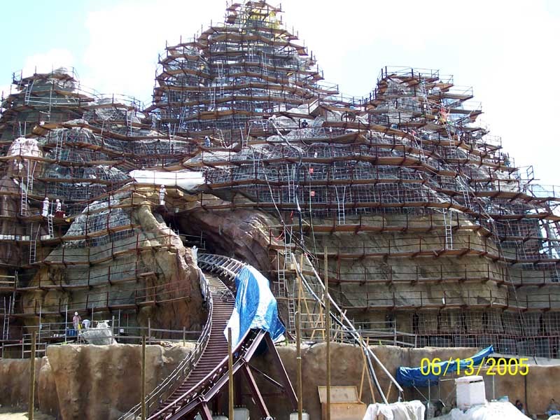 Expedition Everest construction update