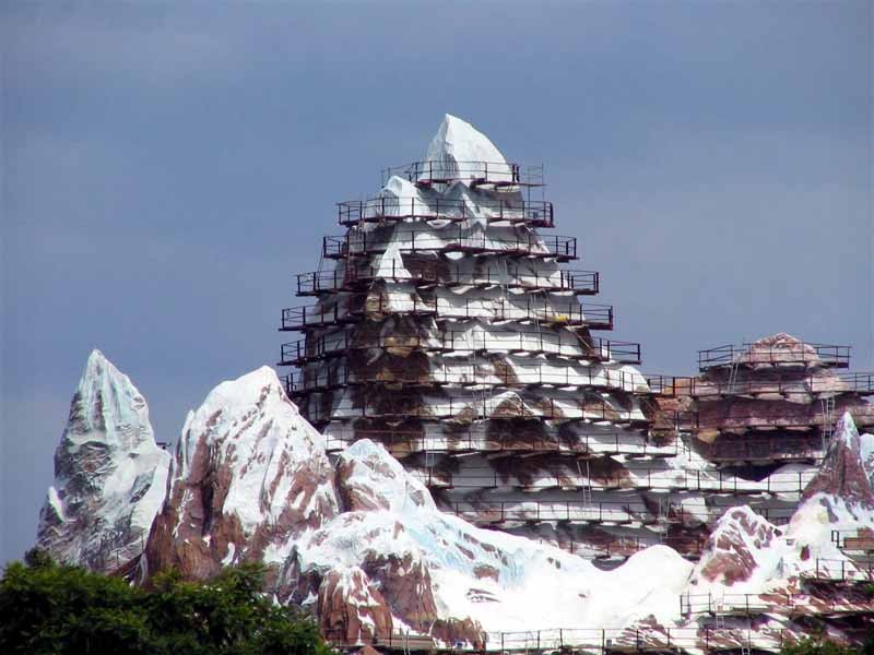Expedition Everest construction - Photo 5 of 16