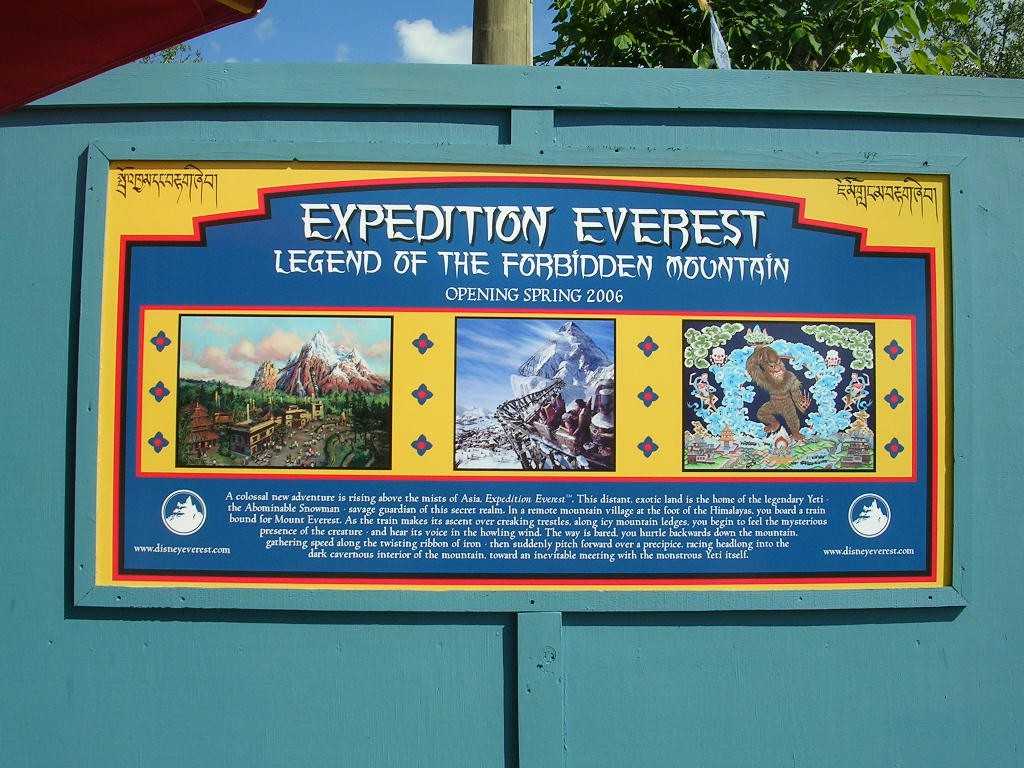 Expedition Everest construction update
