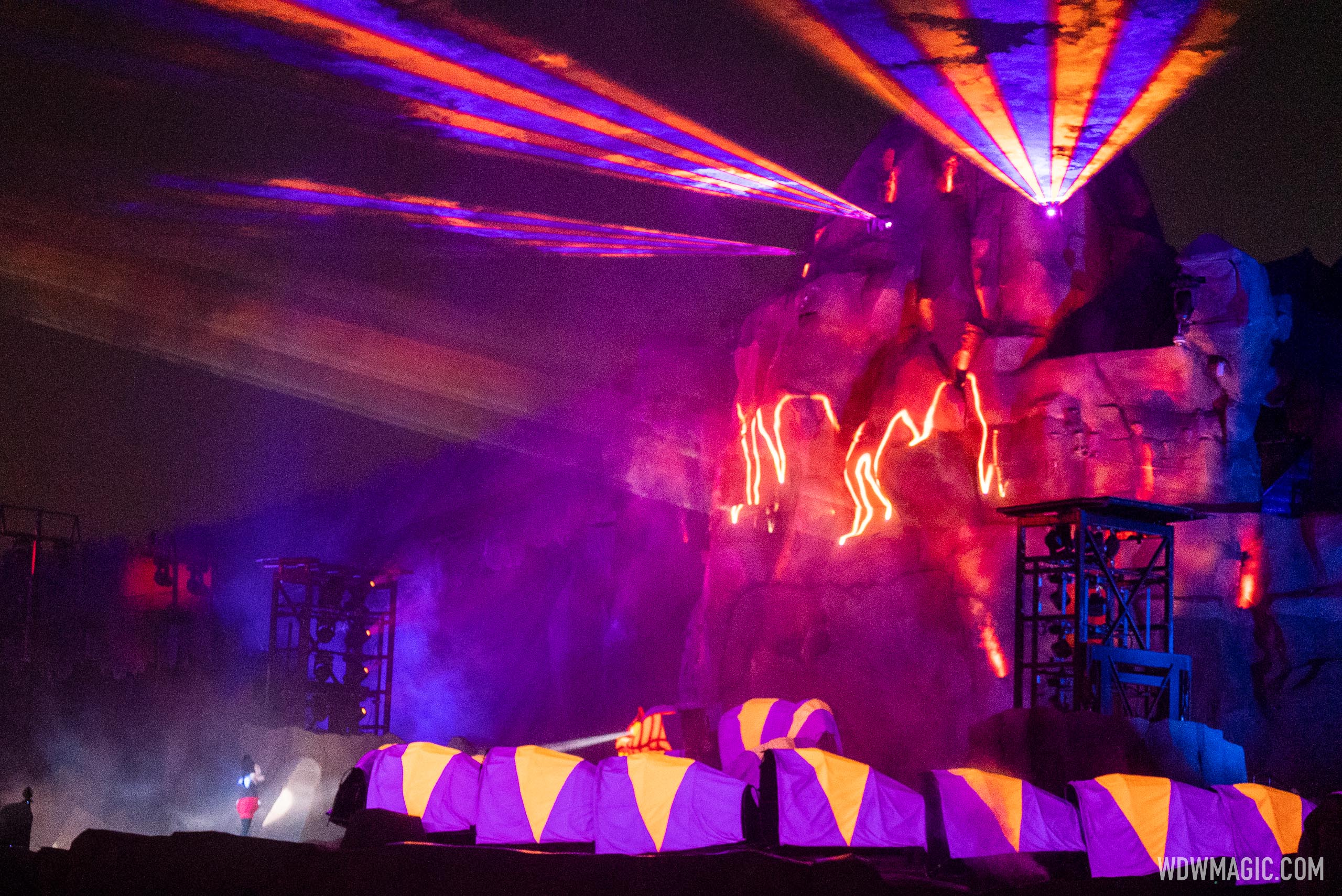 Preview of new scene at the updated Fantasmic! at Disney World