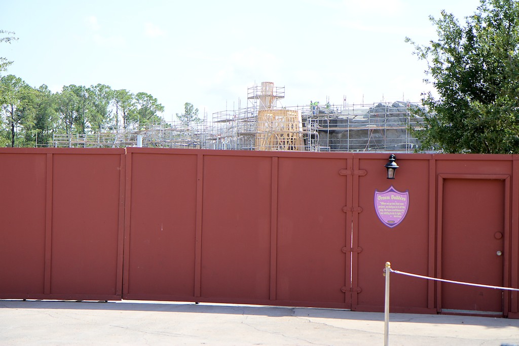 PHOTOS - Huge Fantasyland construction update as progress races forward