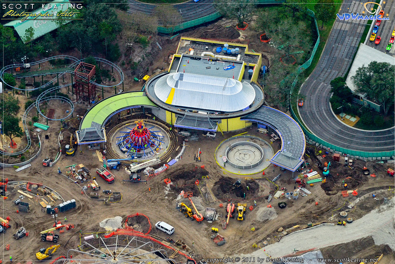 PHOTOS - Latest aerial views of the Fantasyland construction site