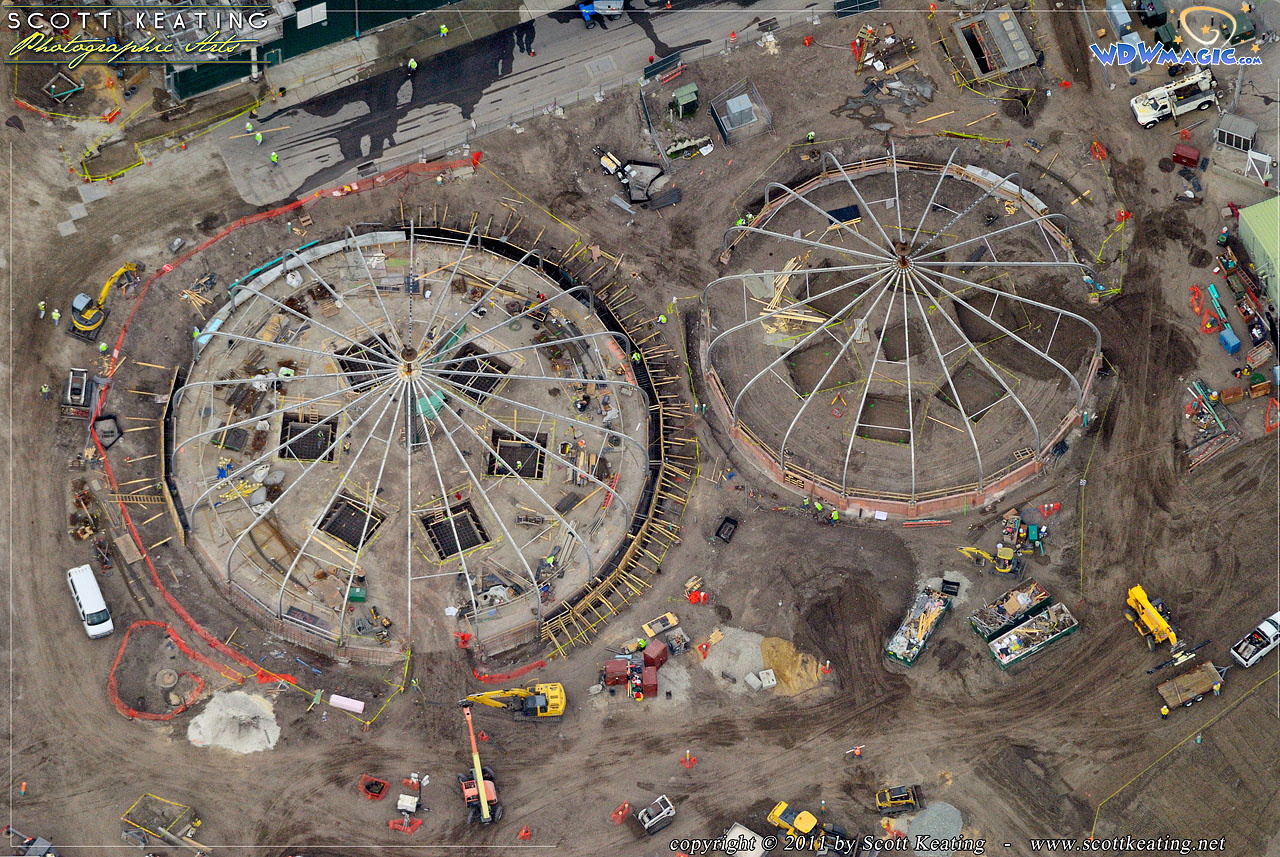 Aerial view of construction site - Photo 3 of 8