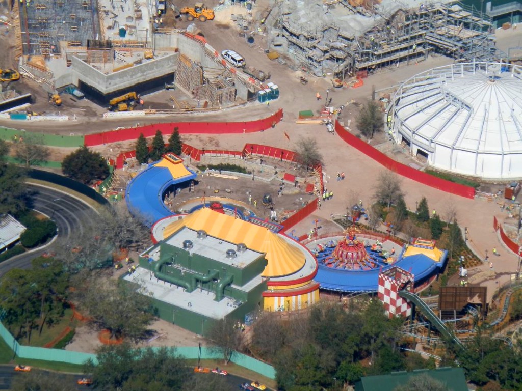 Storybook Circus aerial views