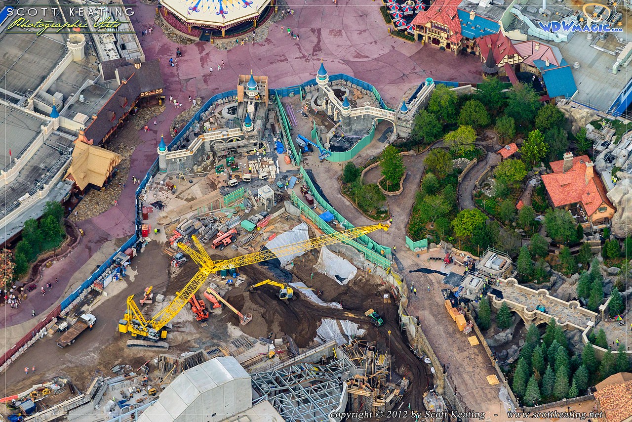 PHOTOS - Amazing aerial views of the new Fantasyland