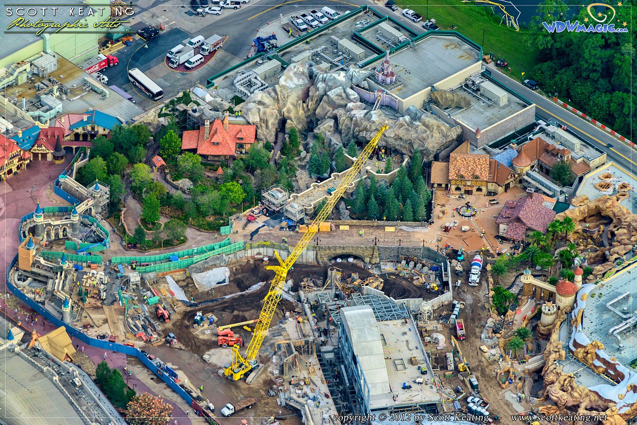 PHOTOS - Amazing aerial views of the new Fantasyland