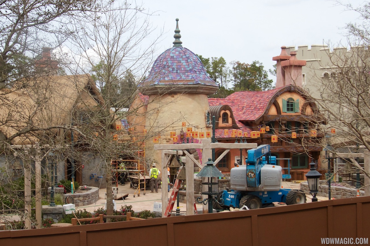 New Fantasyland restroom area construction - Photo 2 of 8