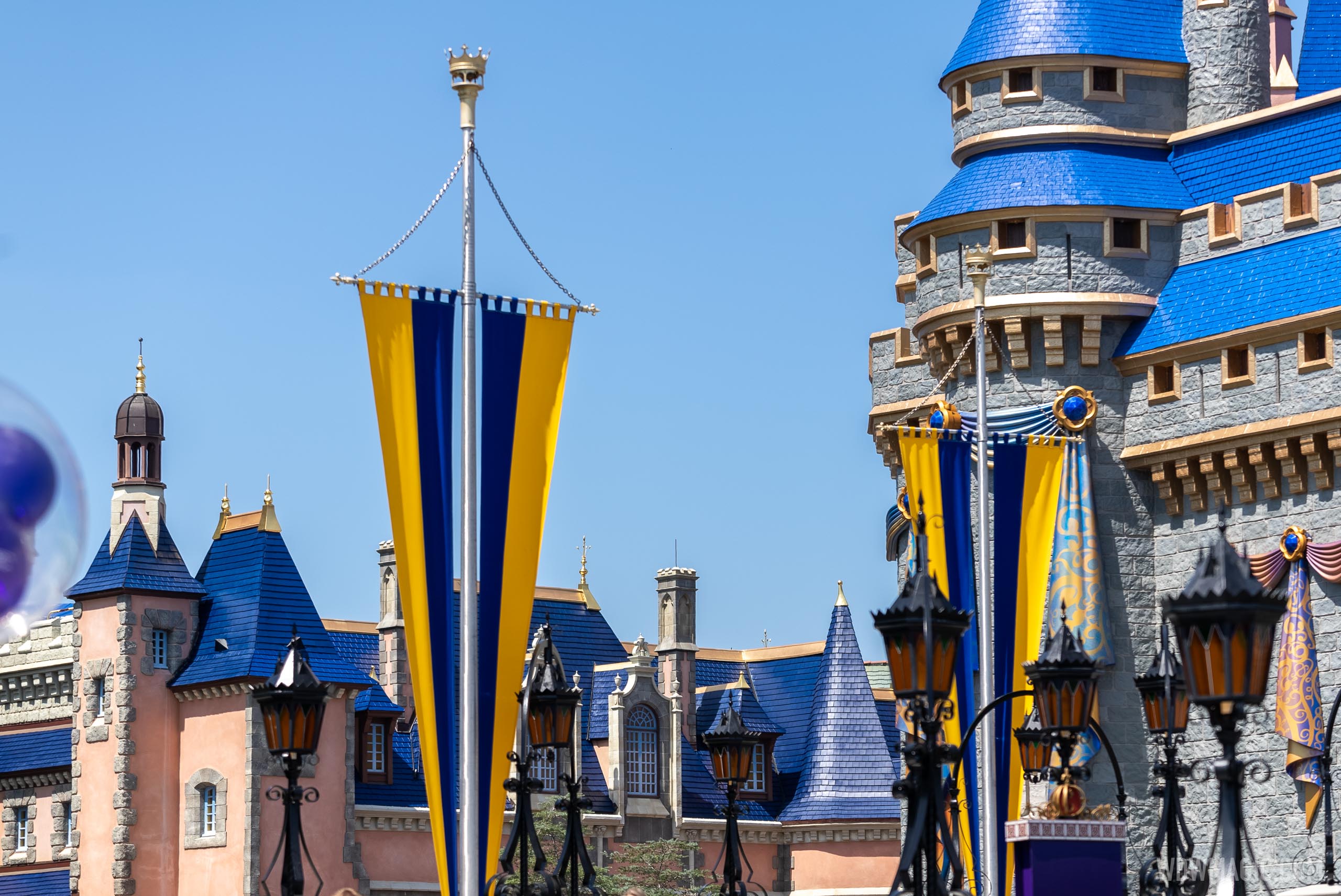 Fantasyland roofline refurbishments - April 2021 - Photo 3 of 5