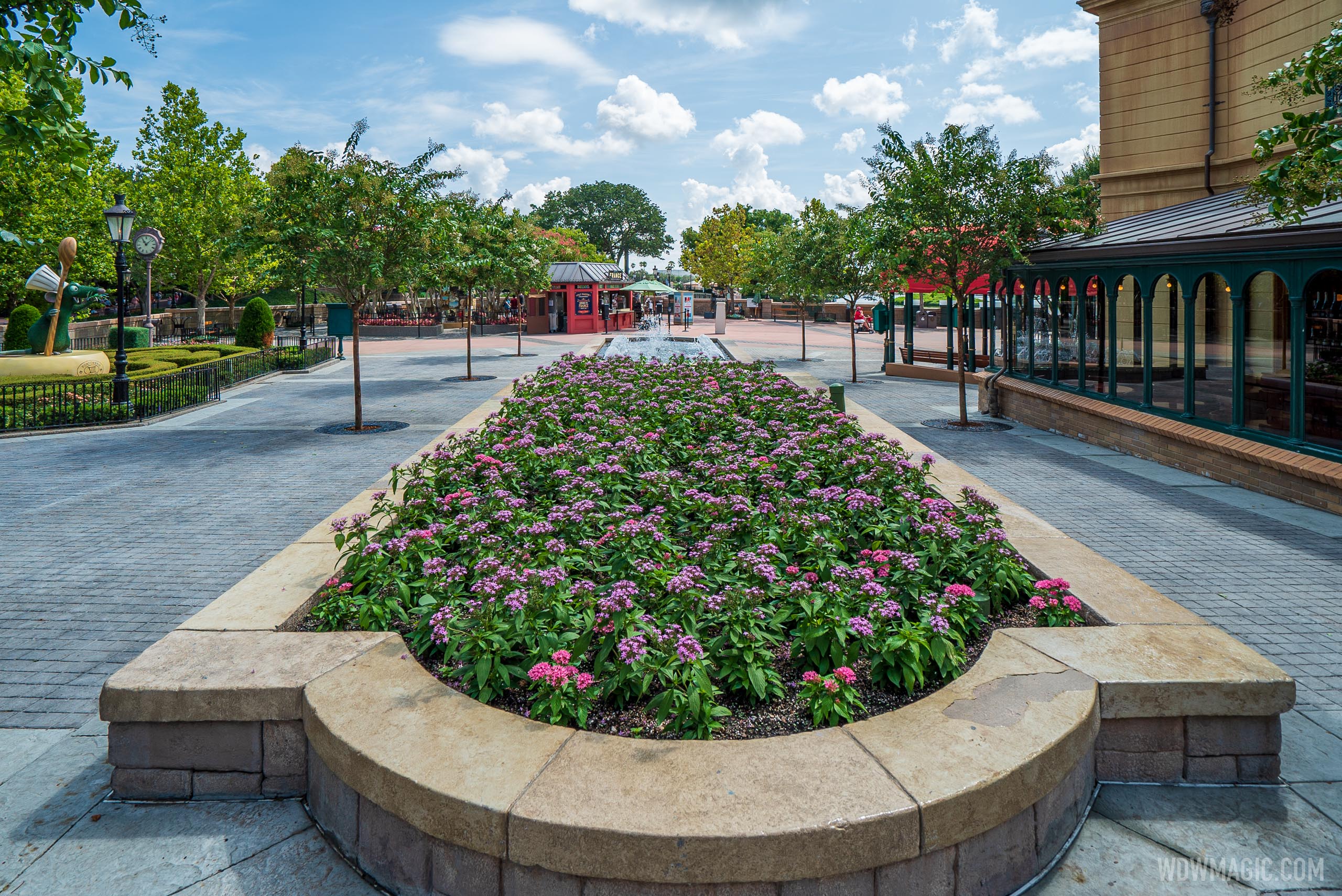 Views of the France Pavilion with newly planted trees - Photo 4 of 5