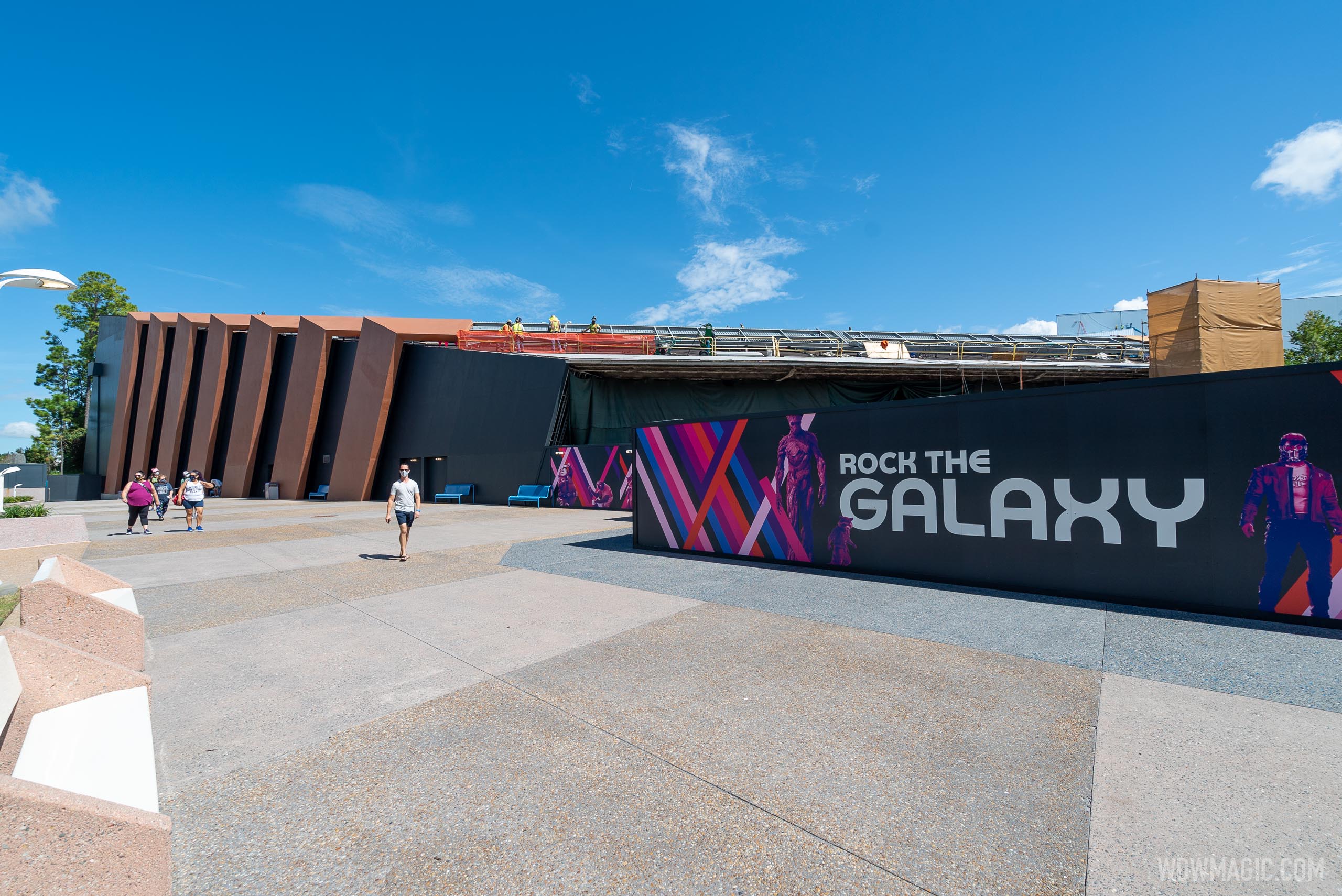 Guardians of the Galaxy construction - September 8 2020 - Photo 2 of 4