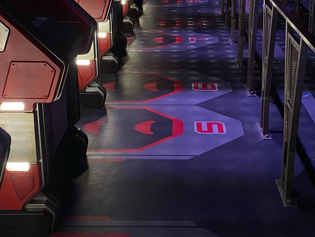 Guardians of the Galaxy Cosmic Rewind load station sneak peek - Photo 2 ...