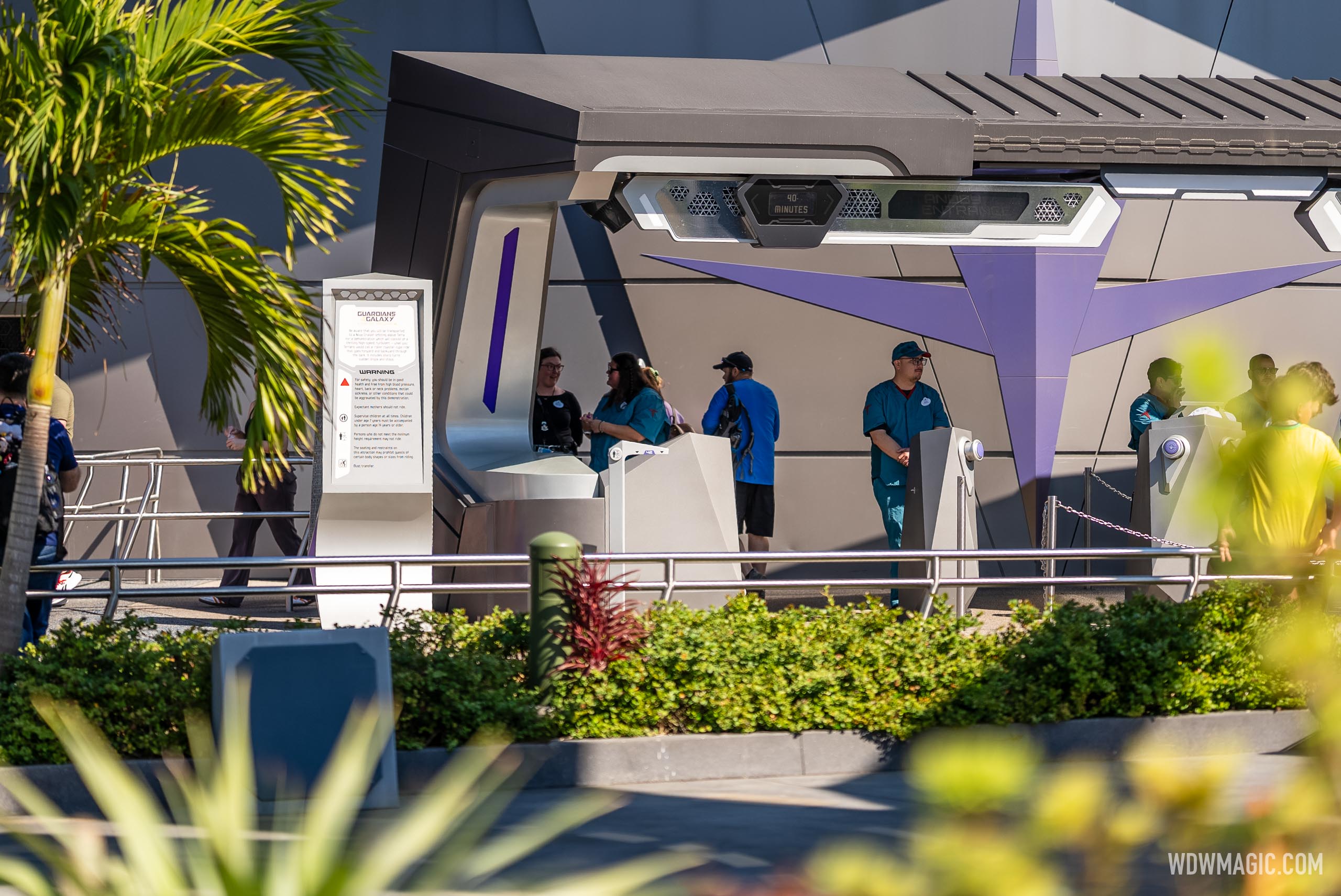 Guardians of the Galaxy Cosmic Rewind Standby Line Day 2 - Photo 7 of 7