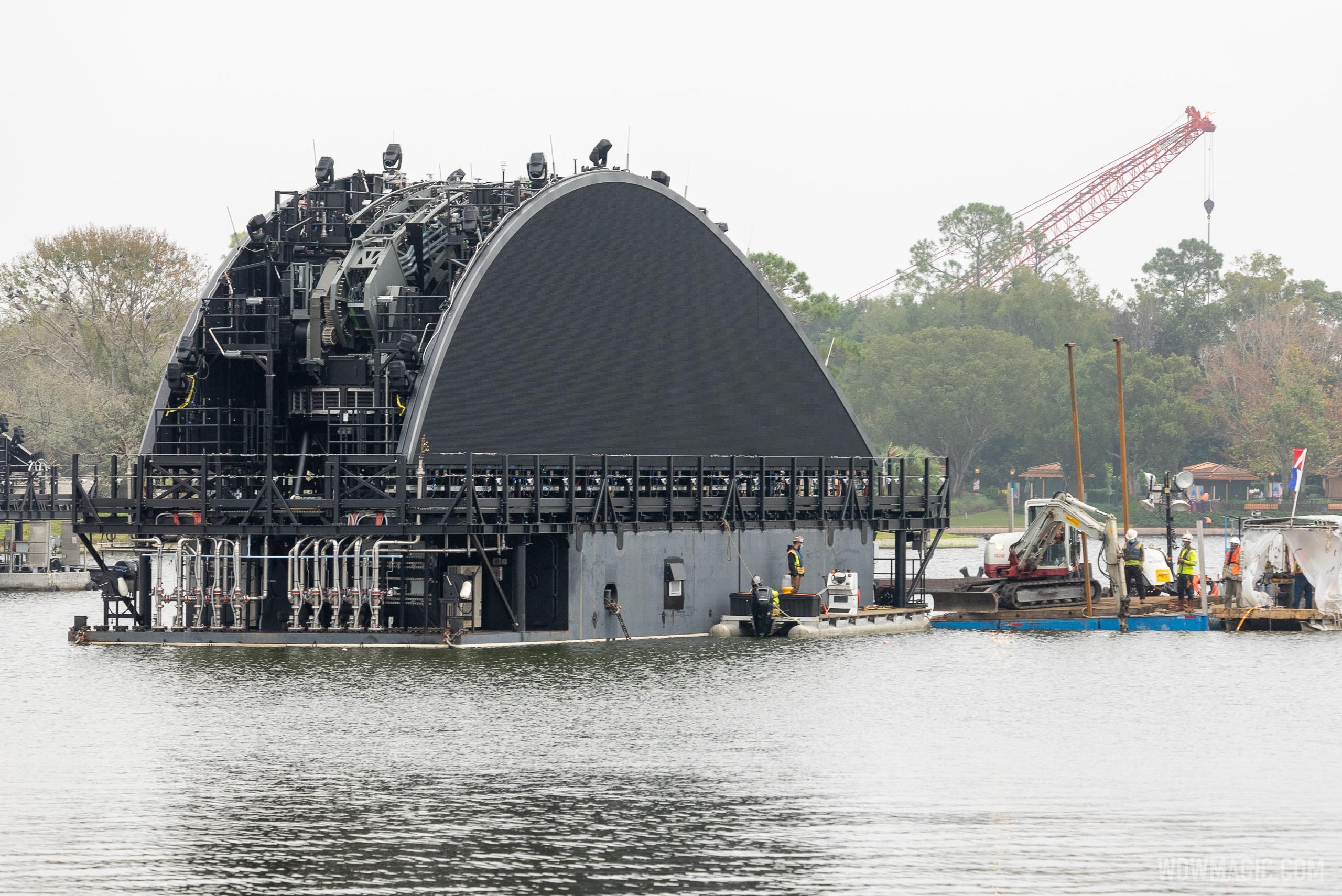 Second Harmonious show barge now in World Showcase Lagoon - Photo 5 of 18